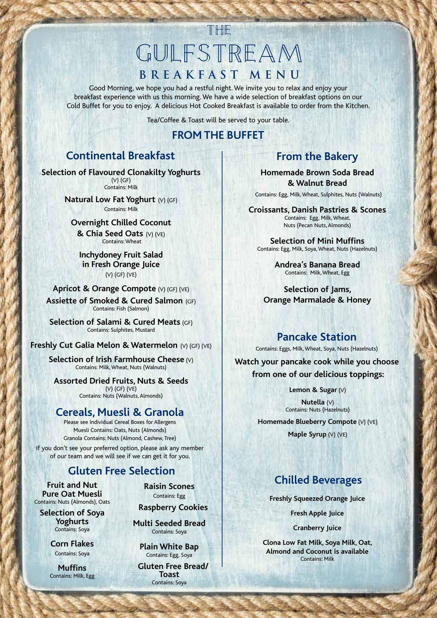 Gulfstream Breakfast Menu by Inchydoney Island - Issuu