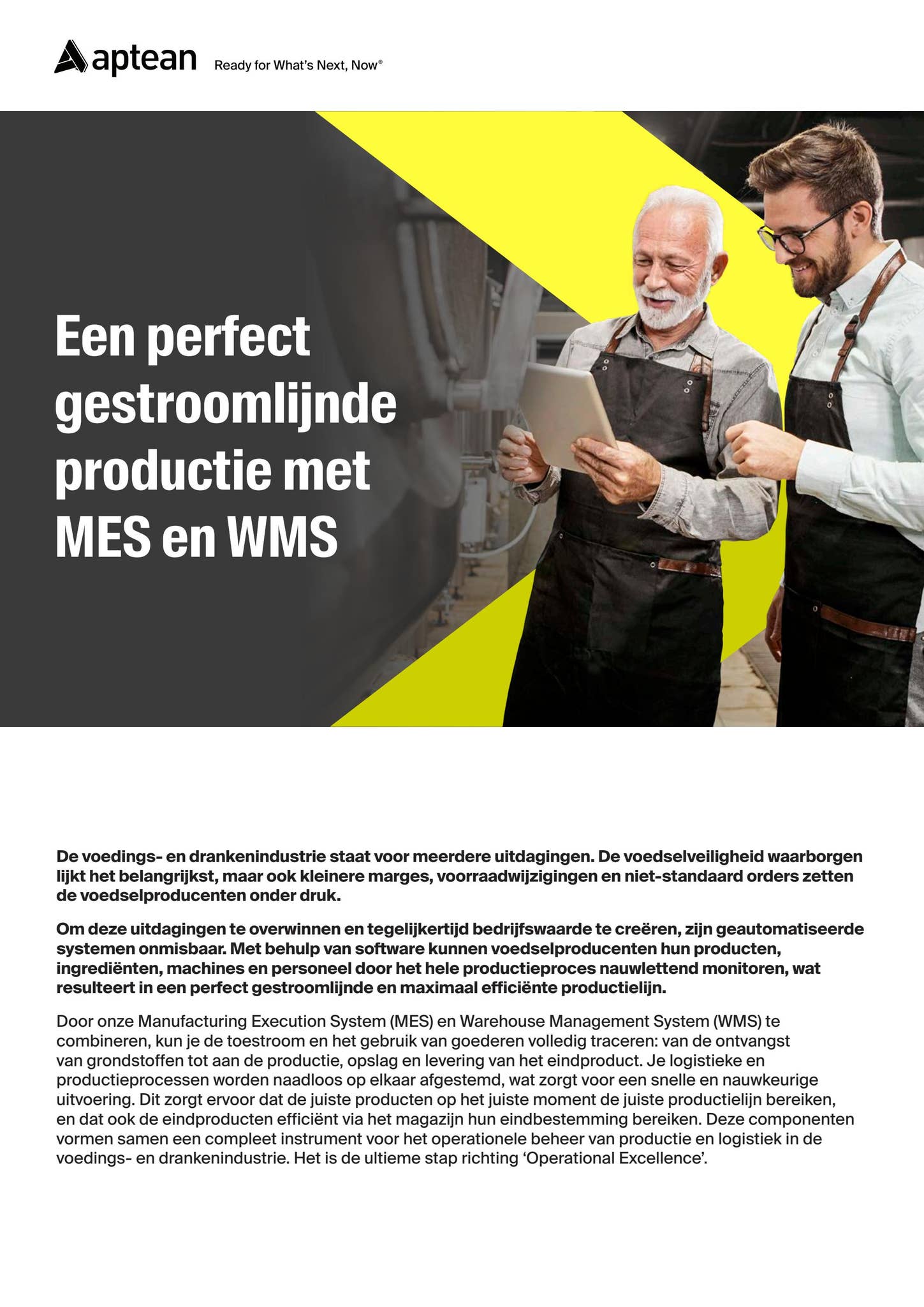 Aptean MES/WMS, Objective Edition: Een Perfect Gestroomlijnde Productie ...