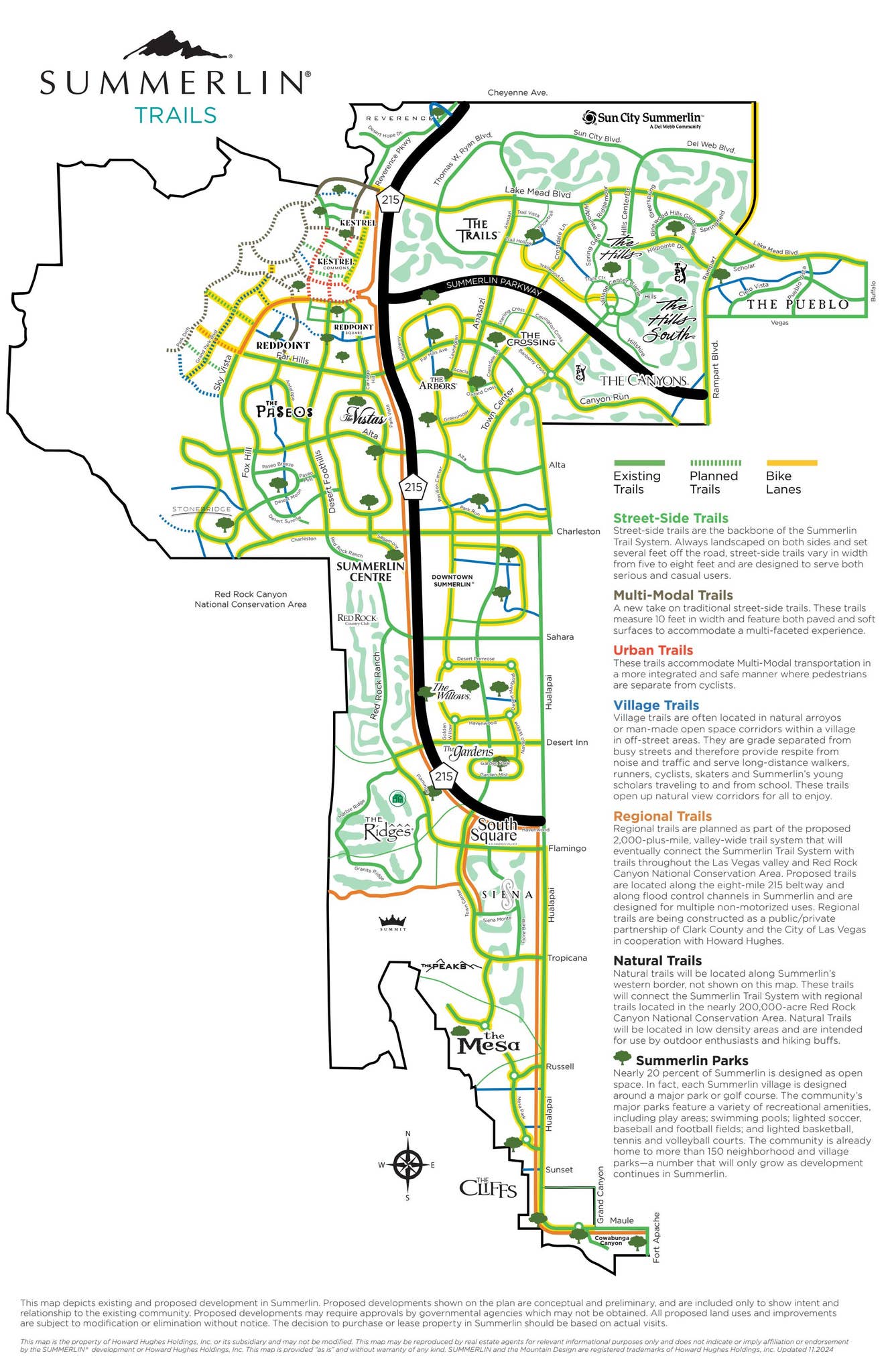 Trails Map by Summerlin - Issuu