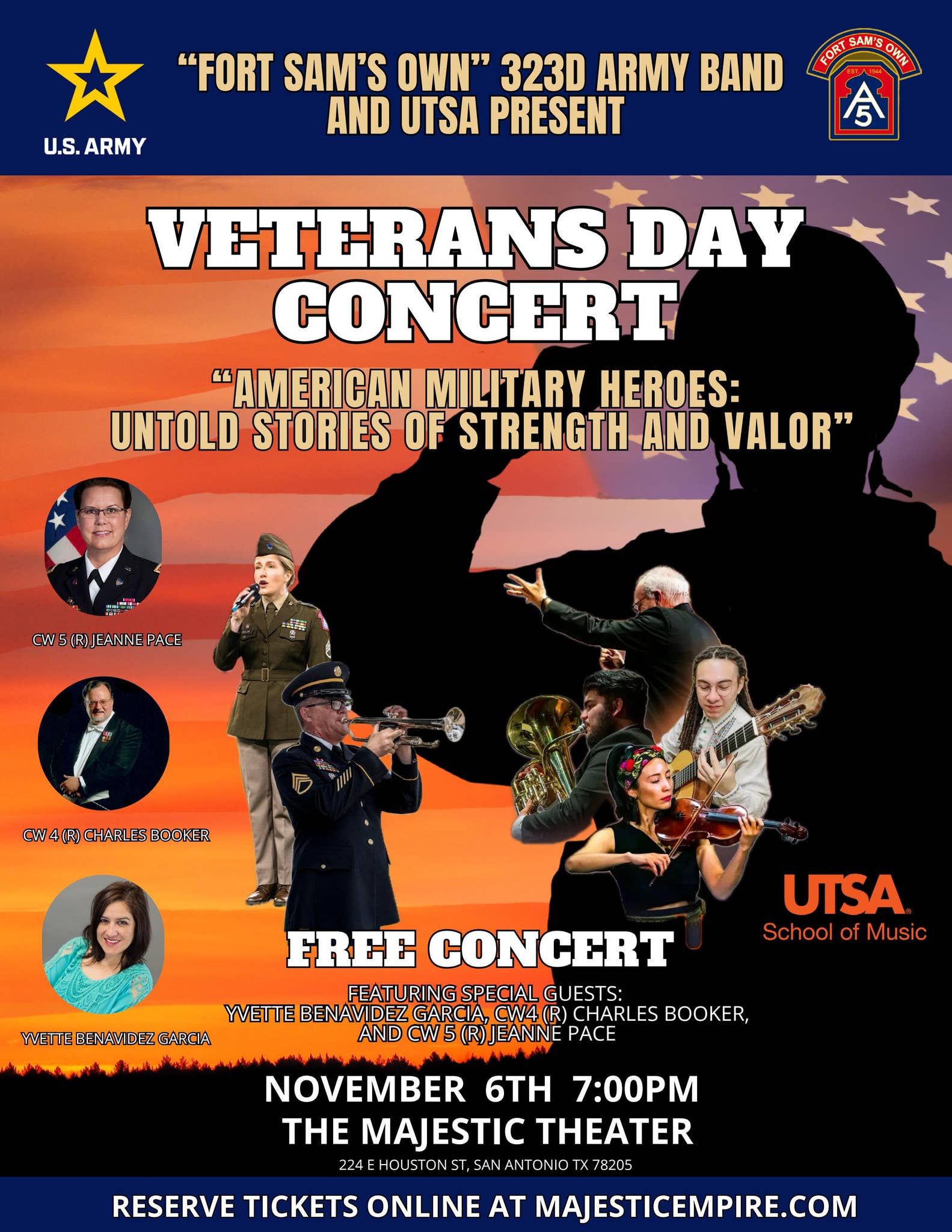 US Army Concert Program_6 Nov 24 by UTSA School of Music - Issuu