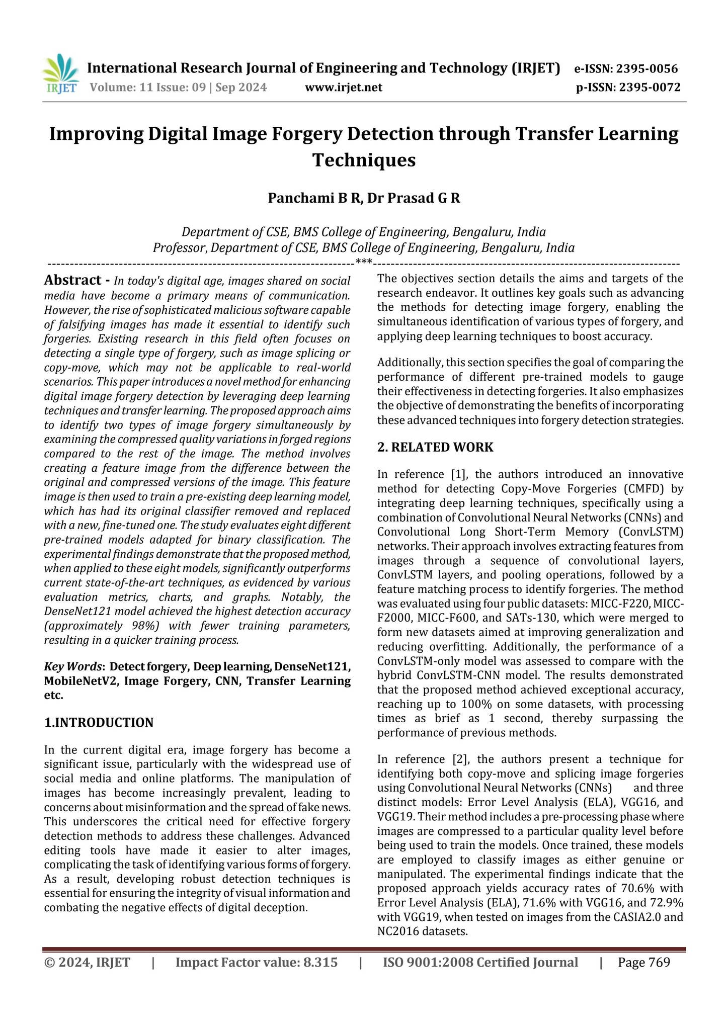 Improving Digital Image Forgery Detection through Transfer Learning ...