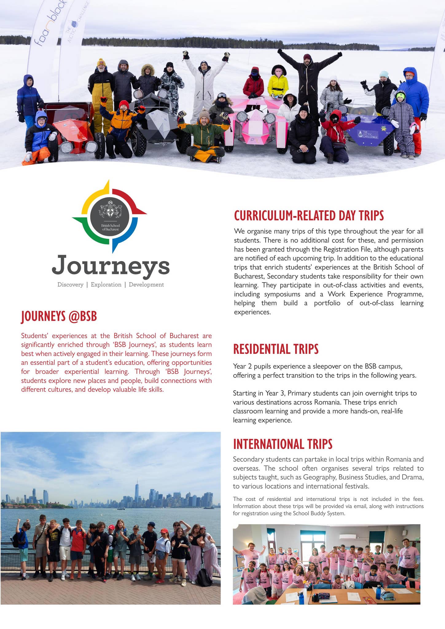 BSB Journeys by Crawford House Foundation - British School of Bucharest ...