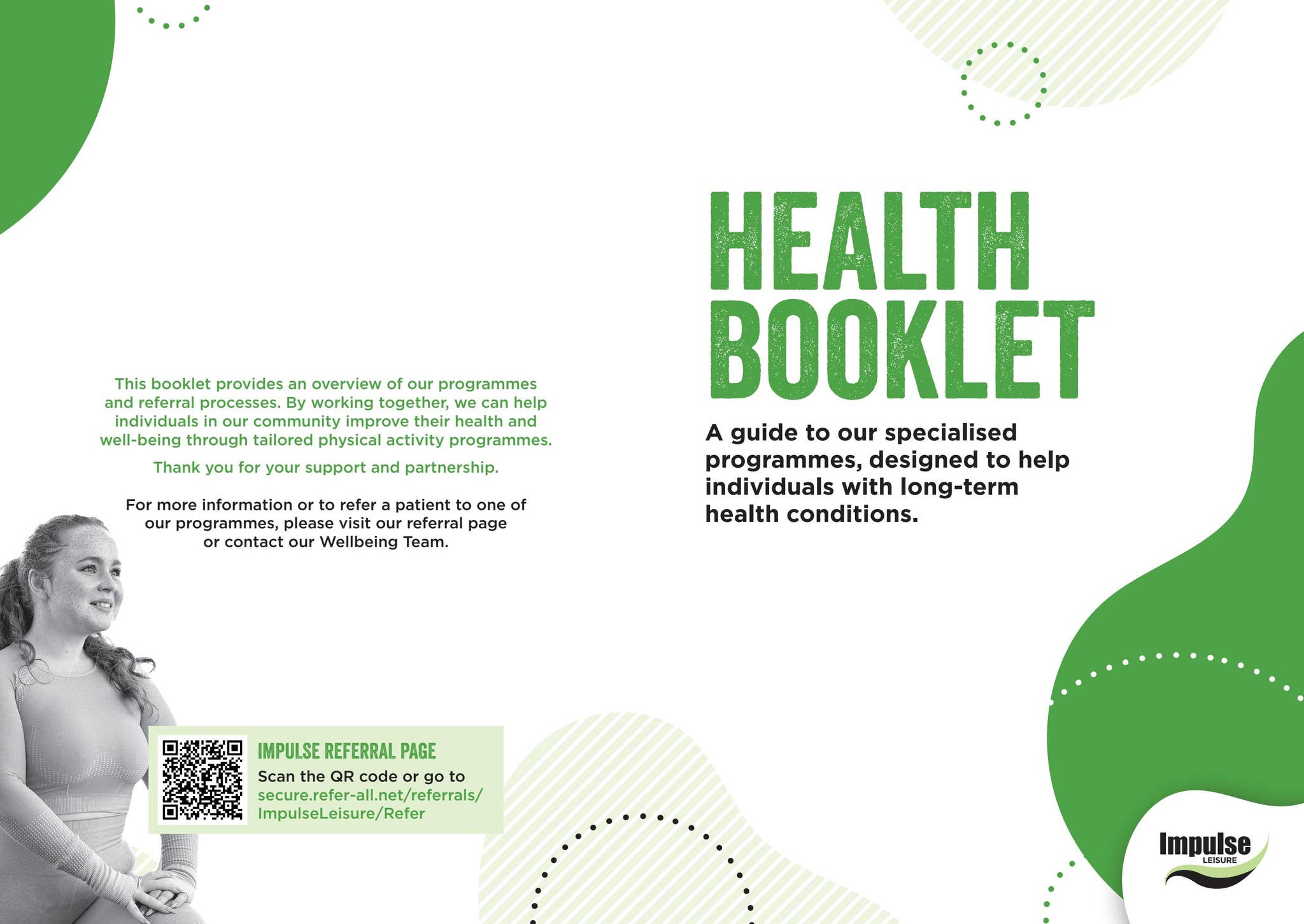 Health Booklet by Impulse Leisure - Issuu