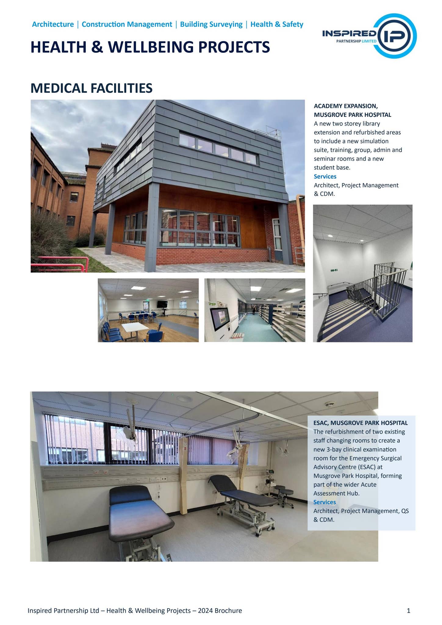 IPL Health & Wellbeing Projects Brochure 2024 by Inspired Partnership ...