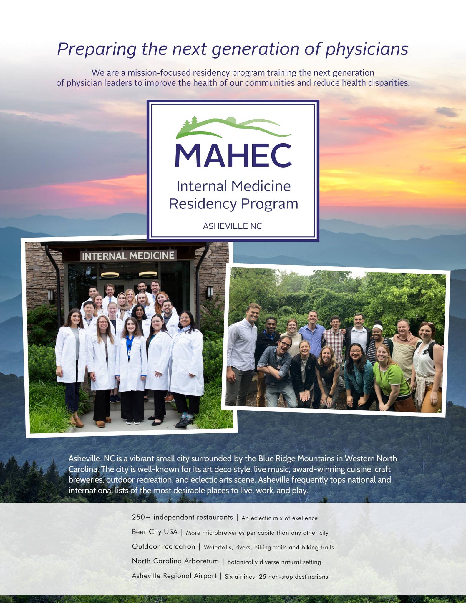 MAHEC Internal Medicine Residency brochure by MAHEC - Issuu