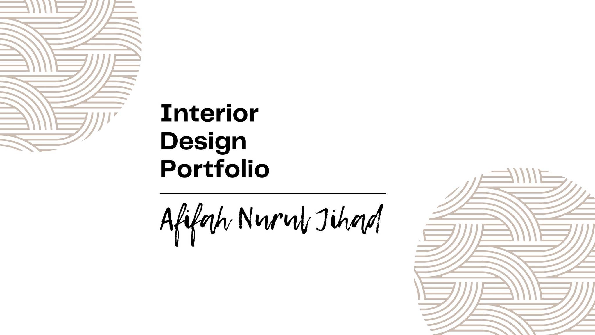 Interior Design Portfolio by Afifah Nurul Jihad - Issuu