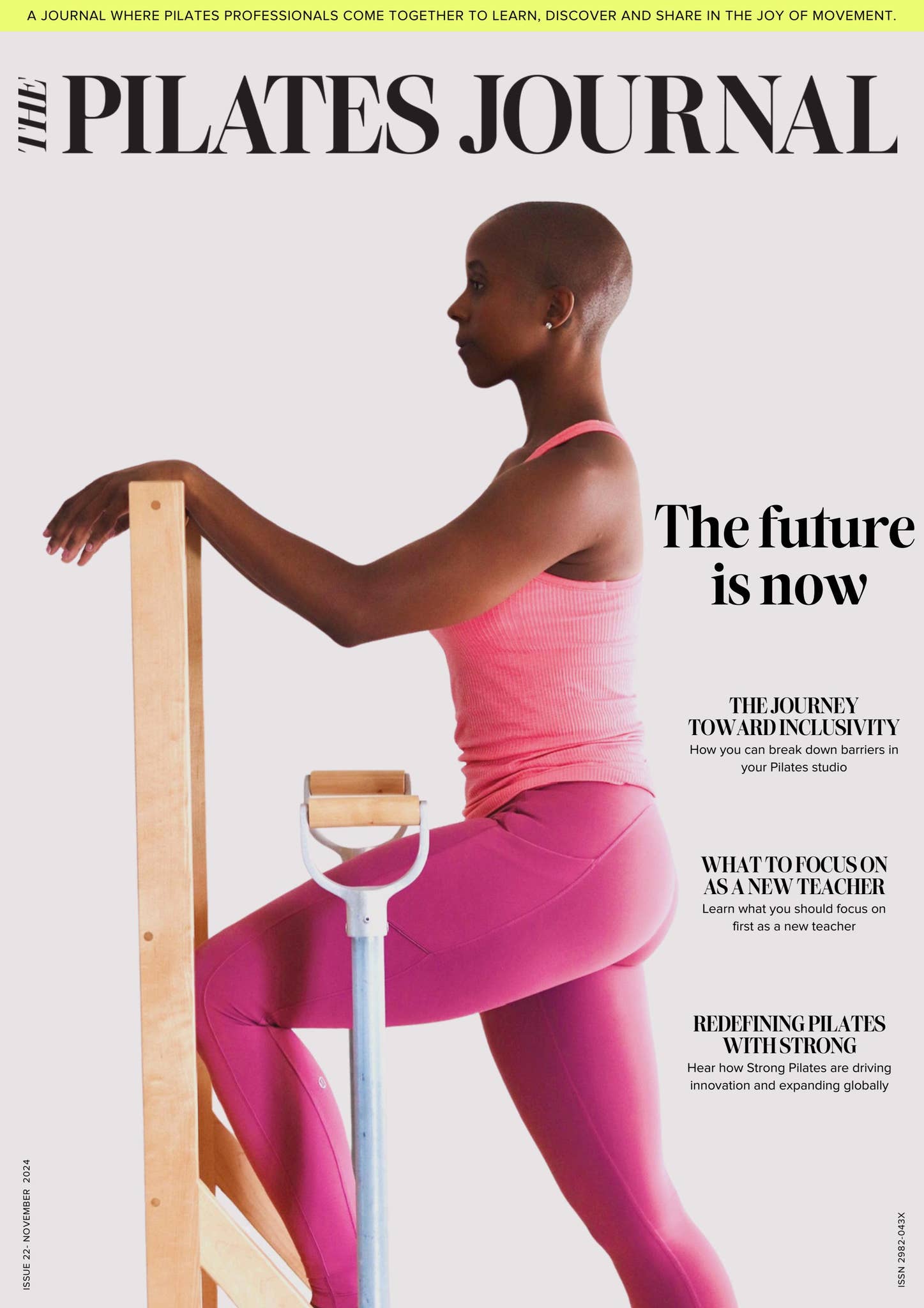 The future is now #22 - The Pilates Journal by The Pilates Journal - Issuu