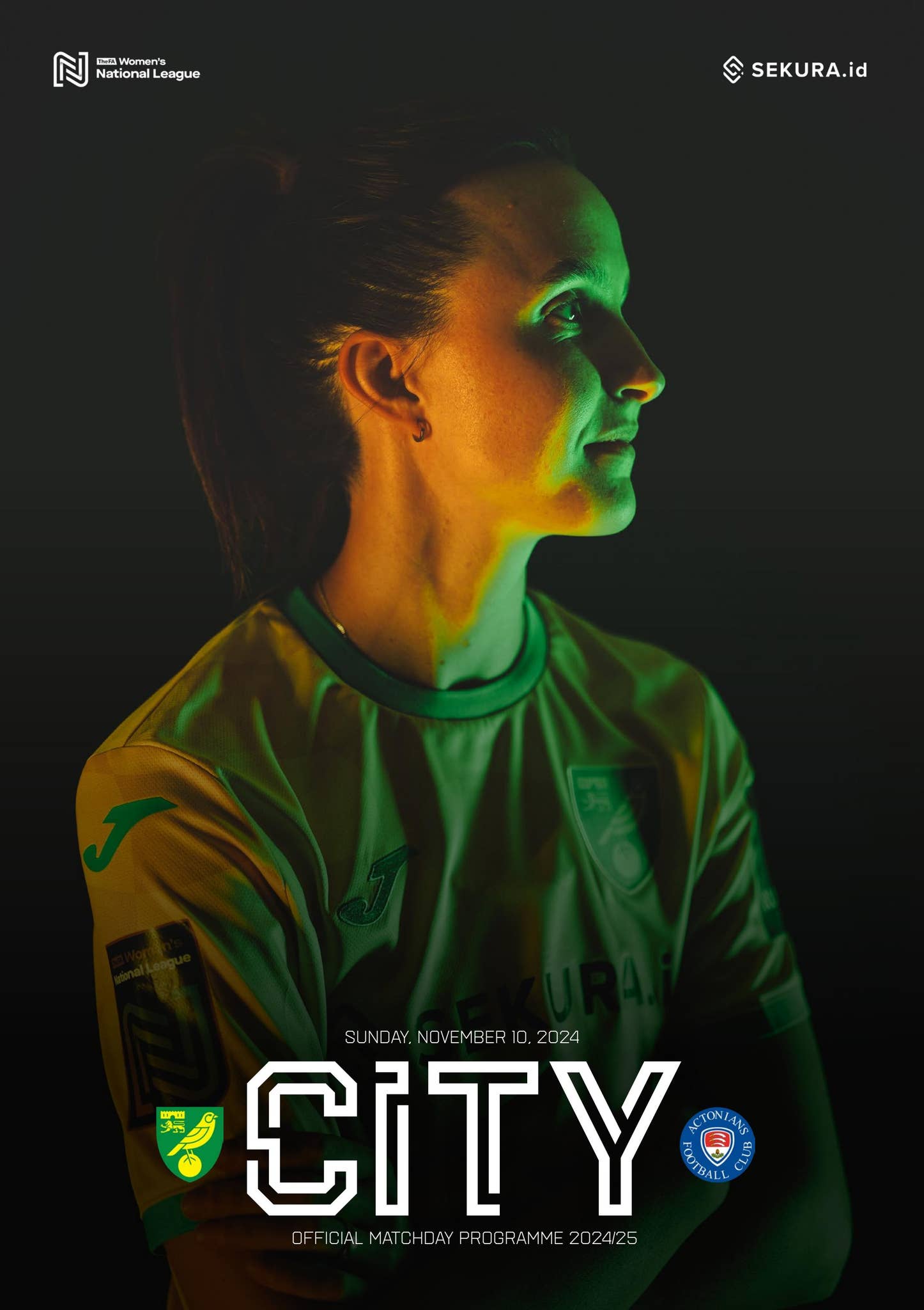 Norwich City Women FC v Actonians by norwichcityfc - Issuu
