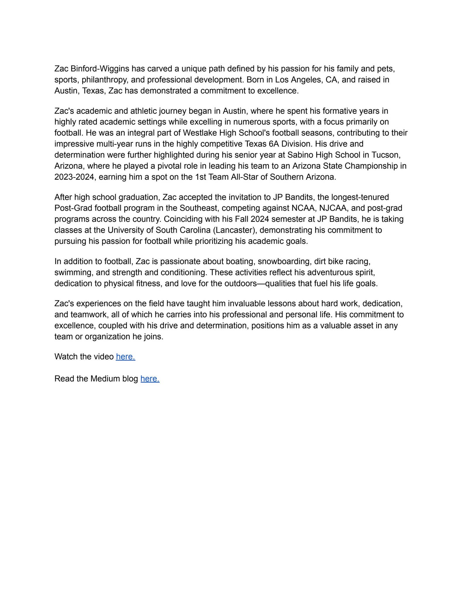 Meet Zac Binford-Wiggins by Zac Binford-Wiggins - Issuu