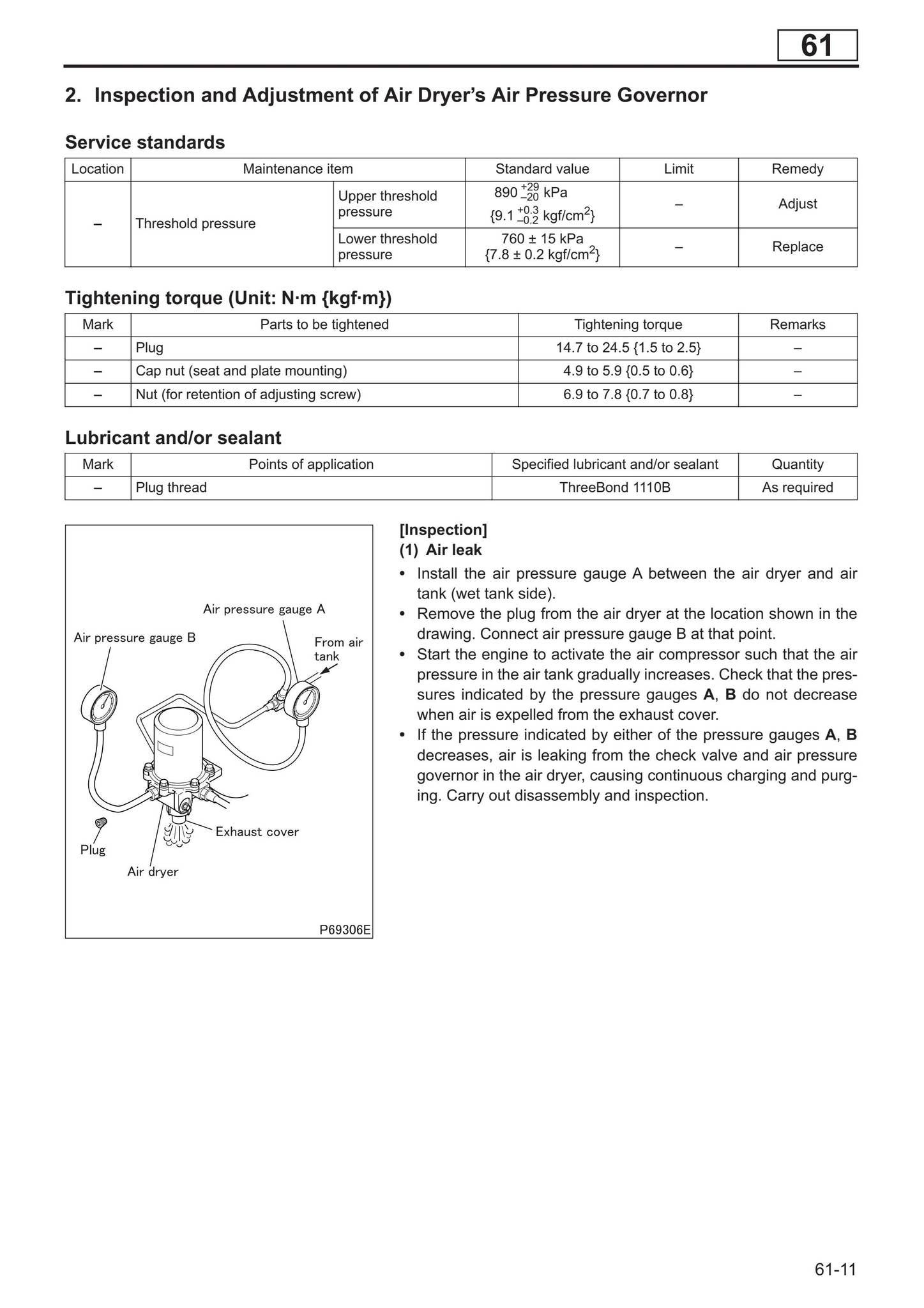Mitsubishi 6M60 Engine Workshop Manual free download by engineparts2 ...