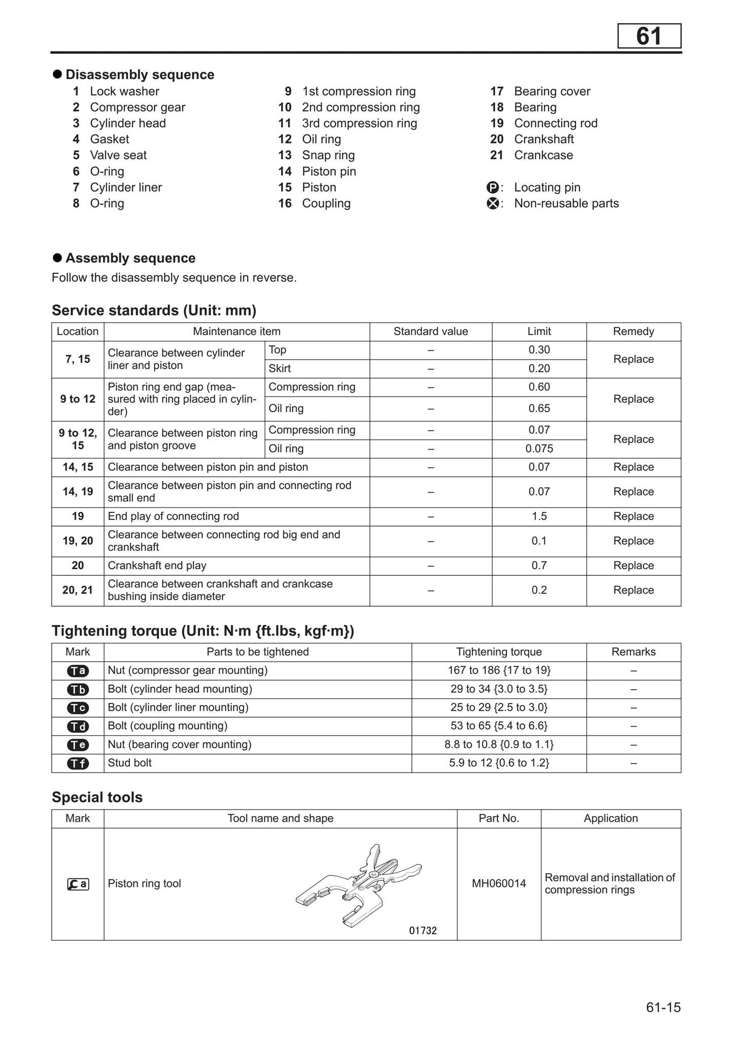 Mitsubishi 6M60 Engine Workshop Manual free download by engineparts2 ...