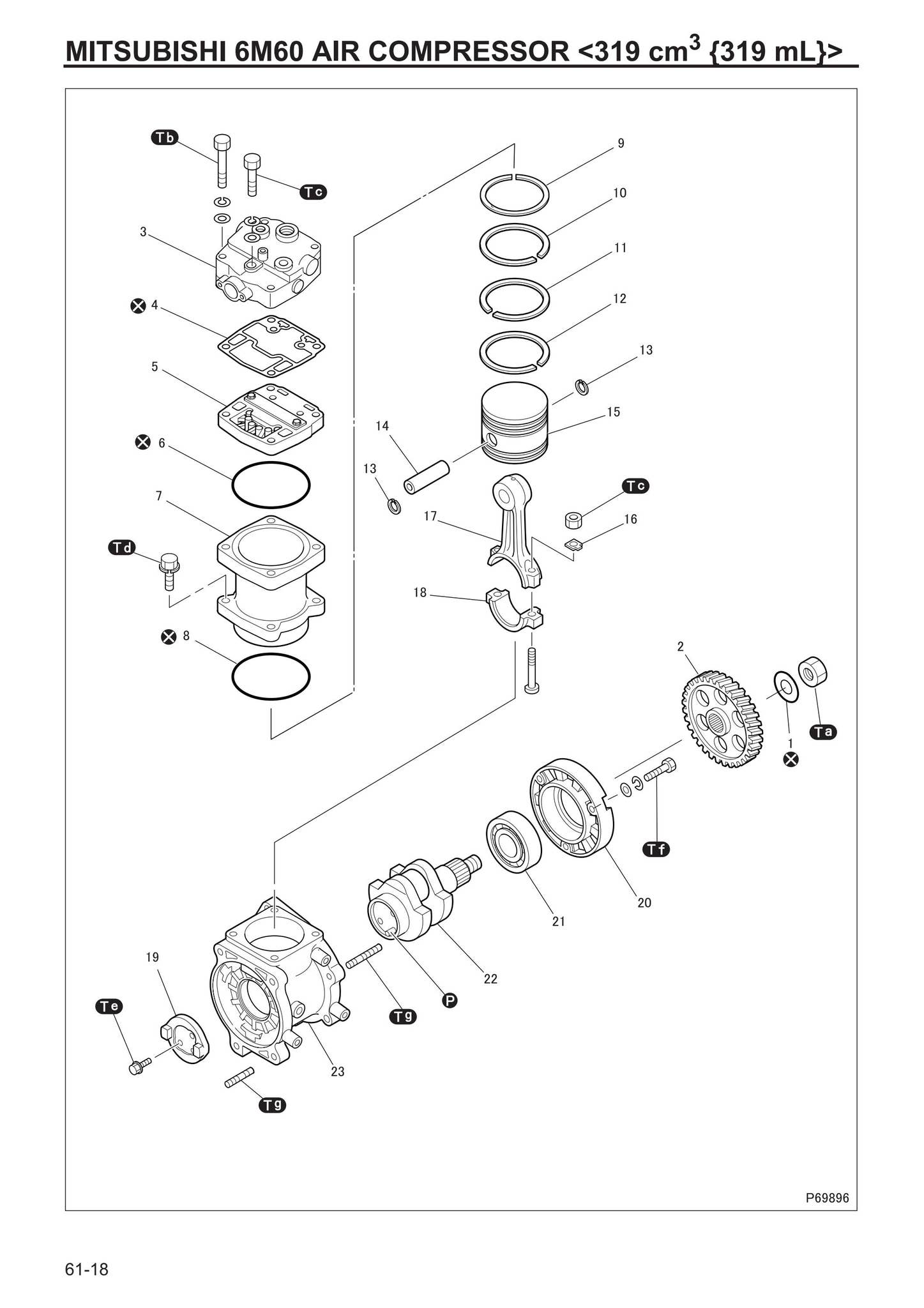 Mitsubishi 6M60 Engine Workshop Manual free download by engineparts2 ...