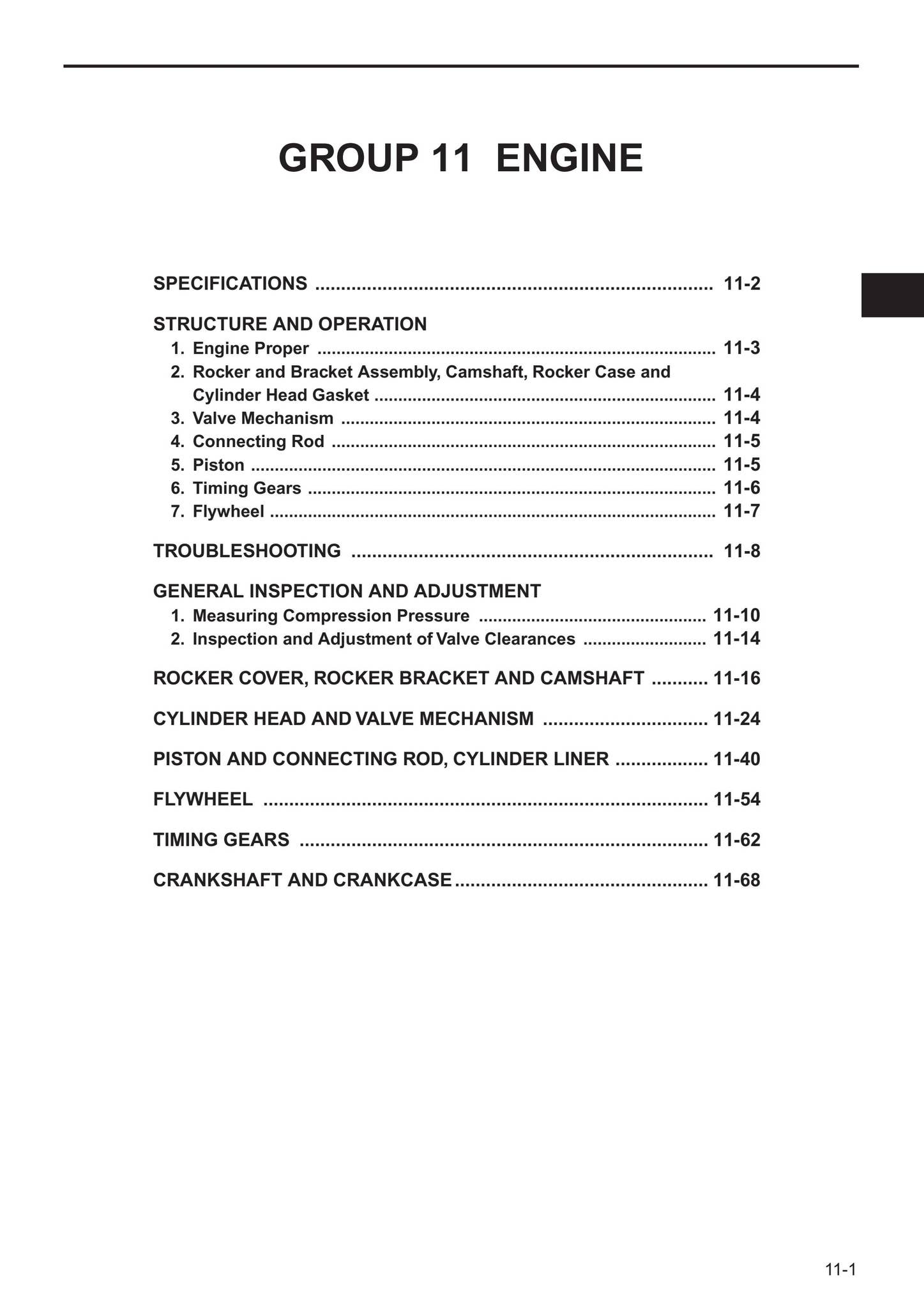 Mitsubishi 6M60 Engine Workshop Manual free download by engineparts2 ...