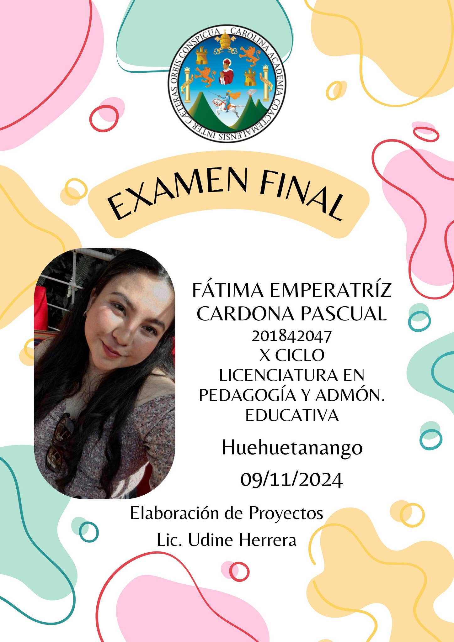 EXAMEN FINAL FÁTIMA CARDONA 201842047 by Fátima Emperatríz Cardona ...
