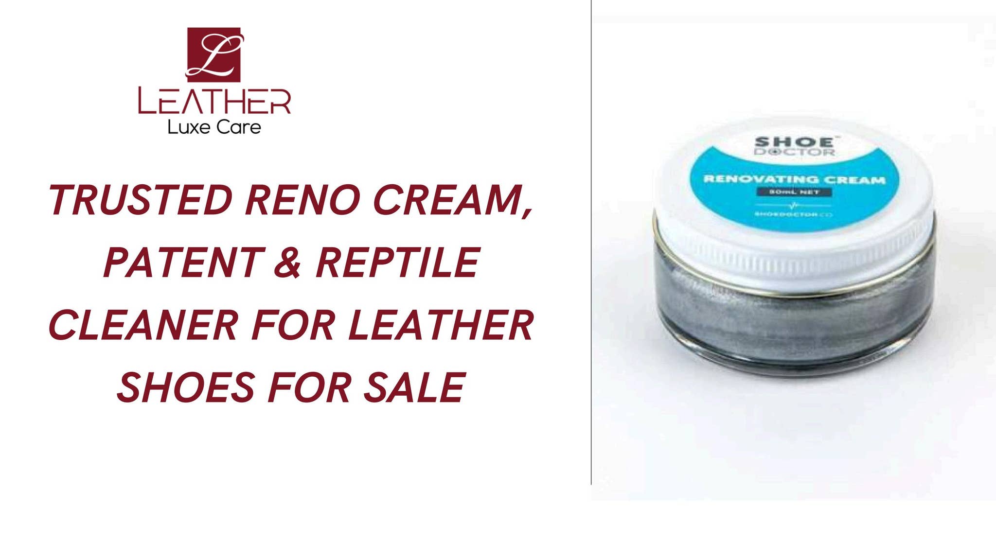 Trusted Reno Cream, Patent & Reptile Cleaner for Leather Shoes for Sale ...