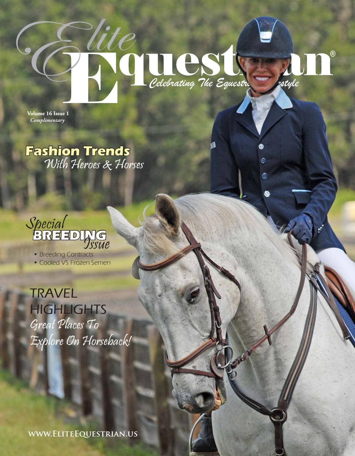 Elite Equestrian magazine Jan Feb 16 issue by Elite Equestrian LLC - Issuu