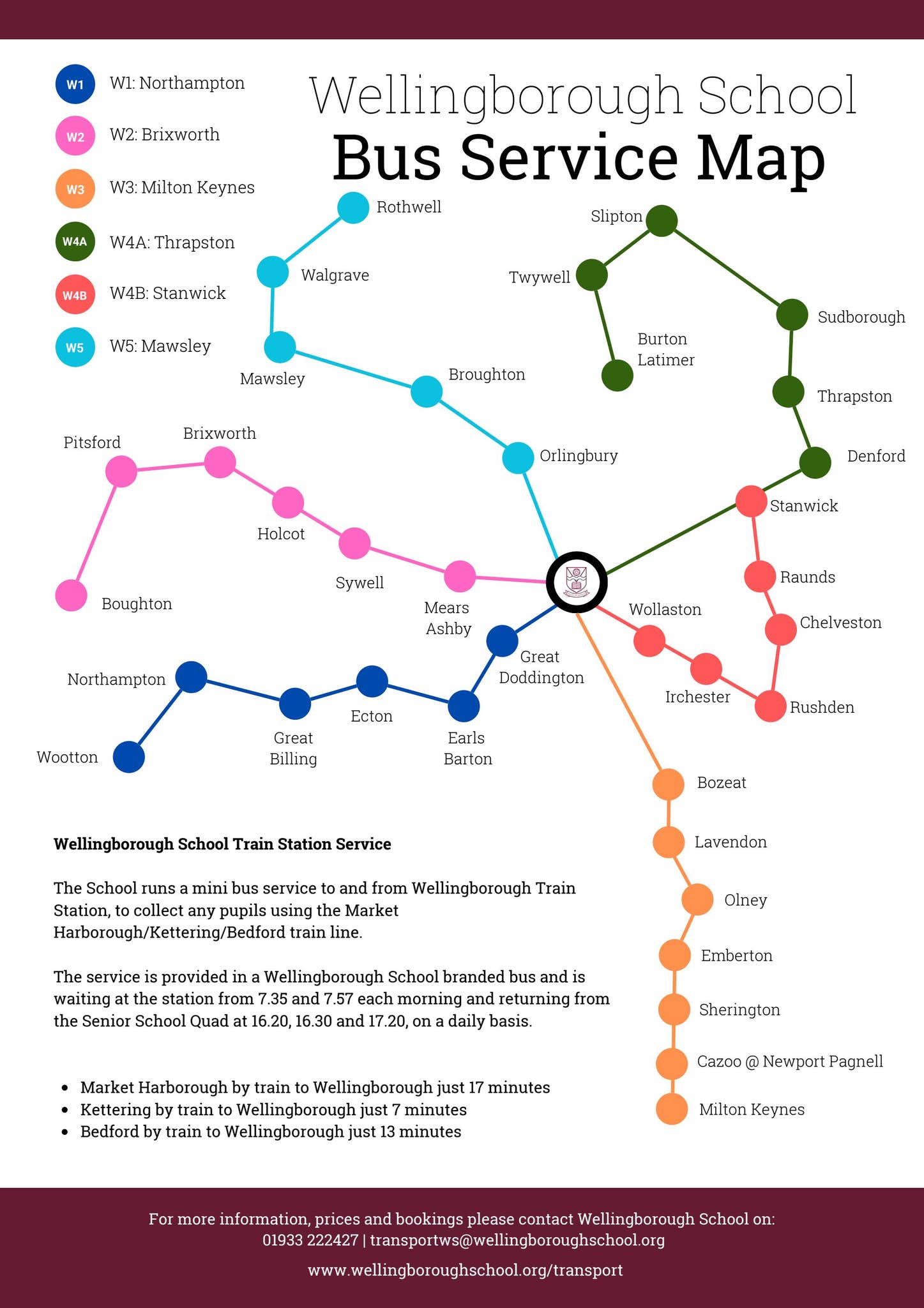 Bus Timetable 2024 2 by wellingboroughschool - Issuu