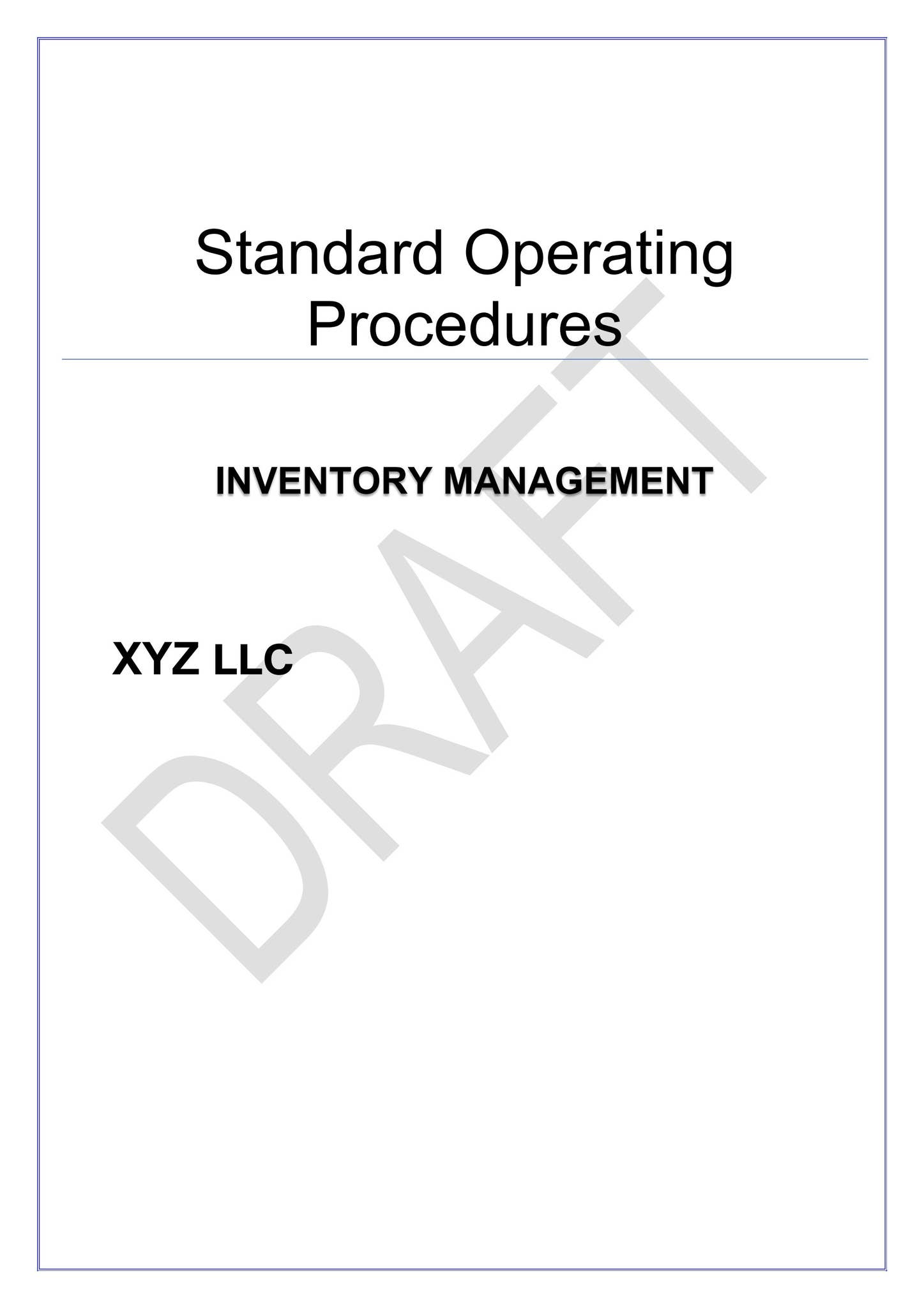 Sample Procedure for Inventory by modul8consultancy - Issuu