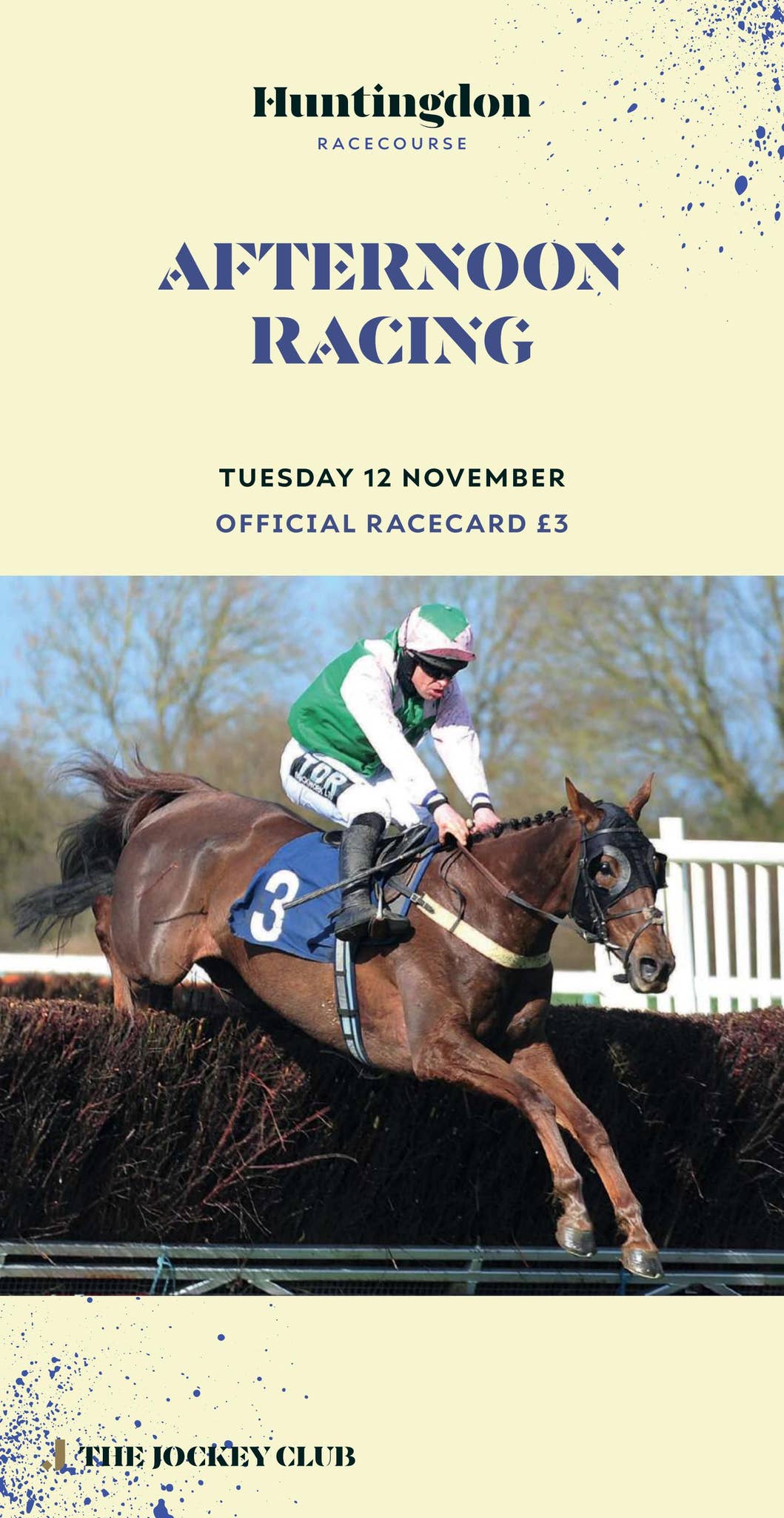 Huntingdon Racecard - Tuesday 12th November by Weatherbys - Issuu