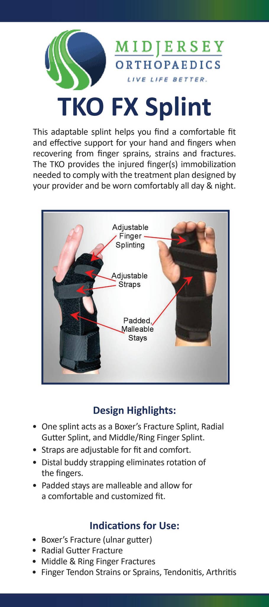MJO PED TKO FX Splint by TLCDMELLC - Issuu