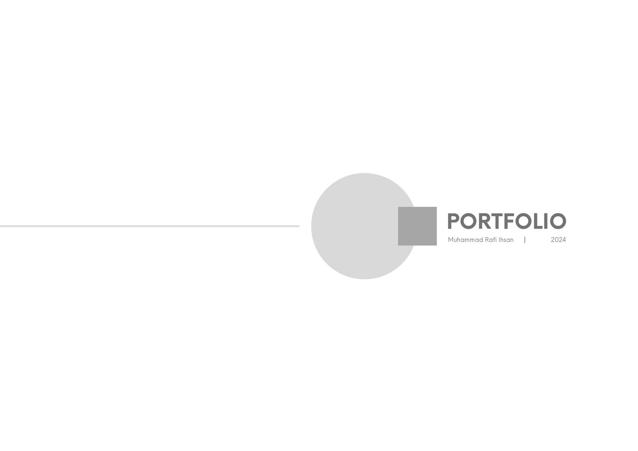 Architecture Portfolio by Muhammad Rafi Ihsan by mrafiihsan - Issuu