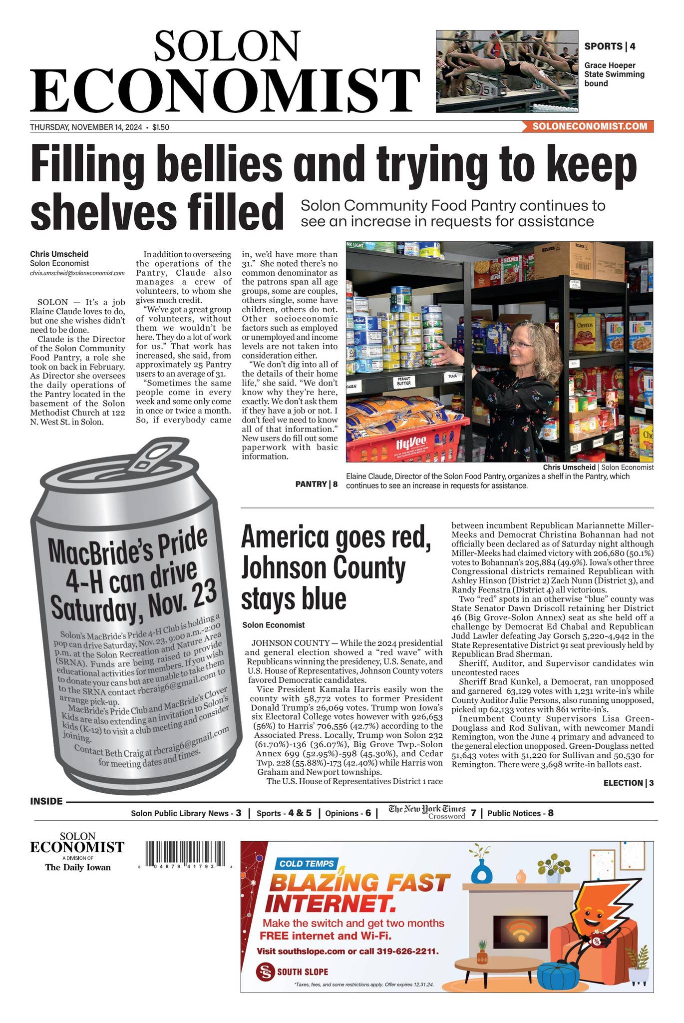 Solon Economist — 11.14.24 by Student Publications, Inc. - Issuu