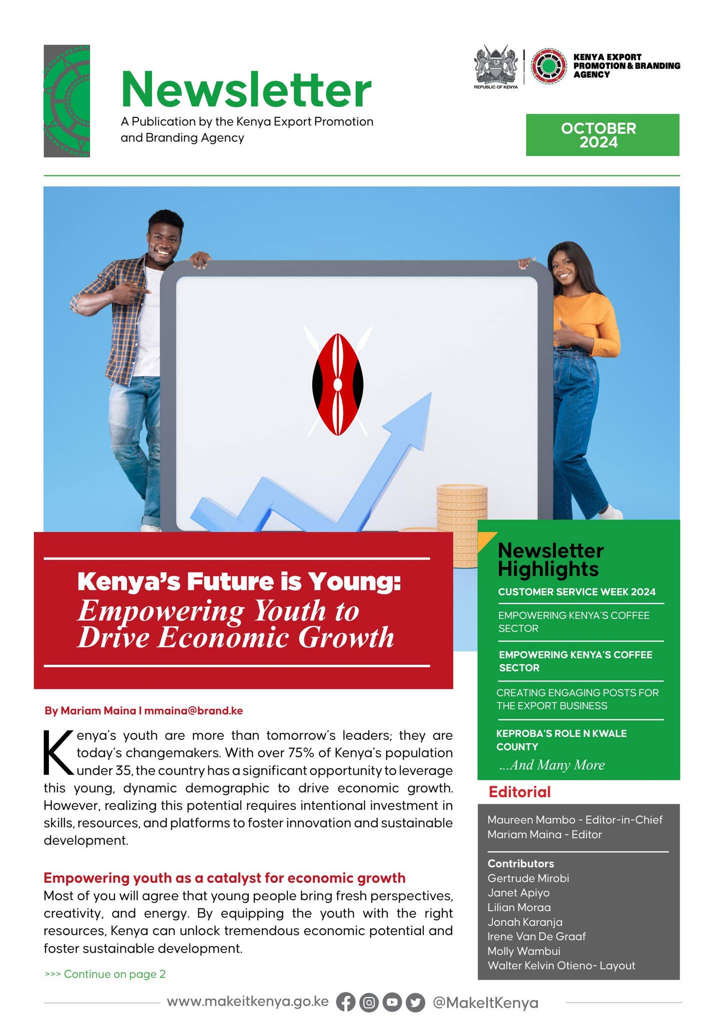 KEPROBA NEWSLETTER OCTOBER 2024 by MakeItKenya - Issuu