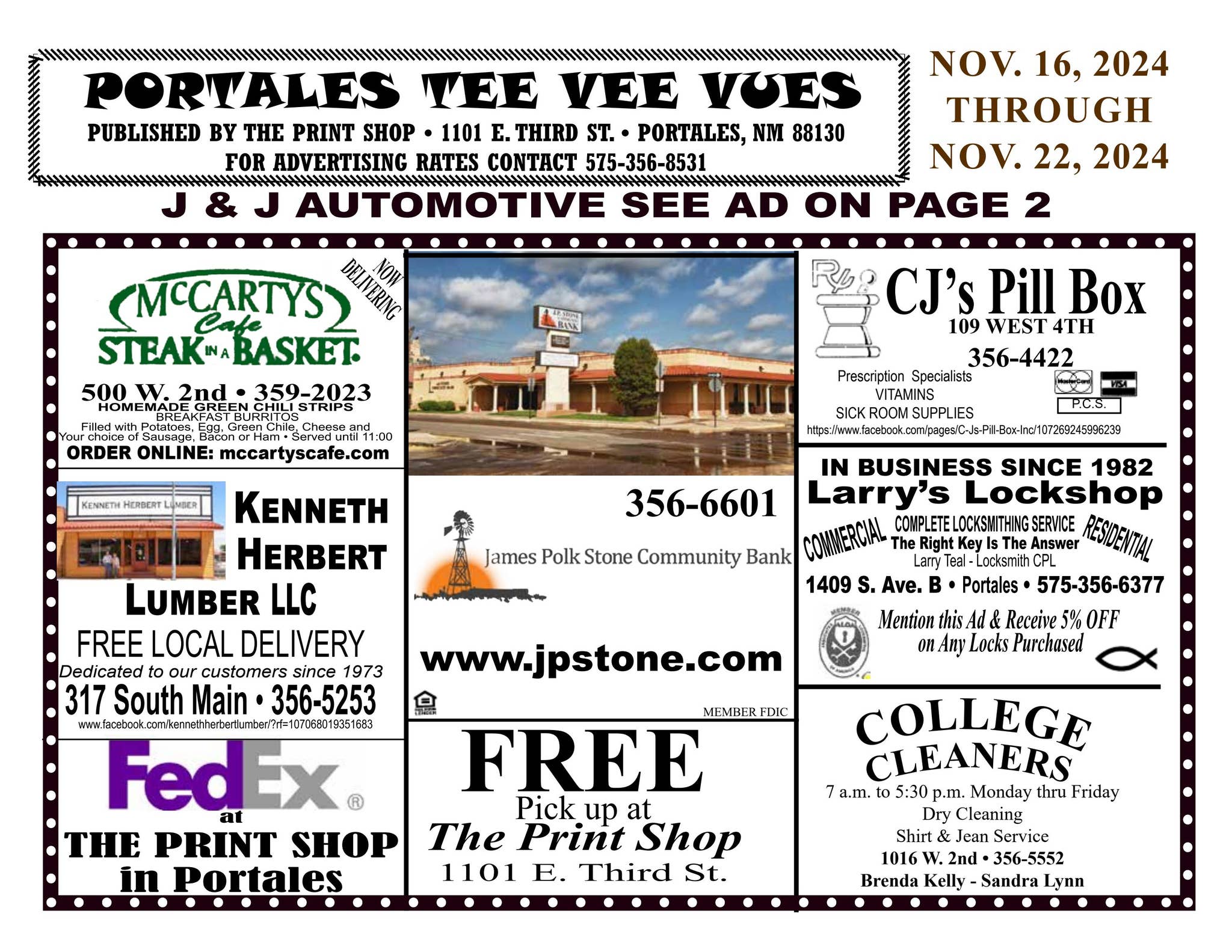 Tee Vee Vues November 16 2024 by Thin Air Web - Issuu