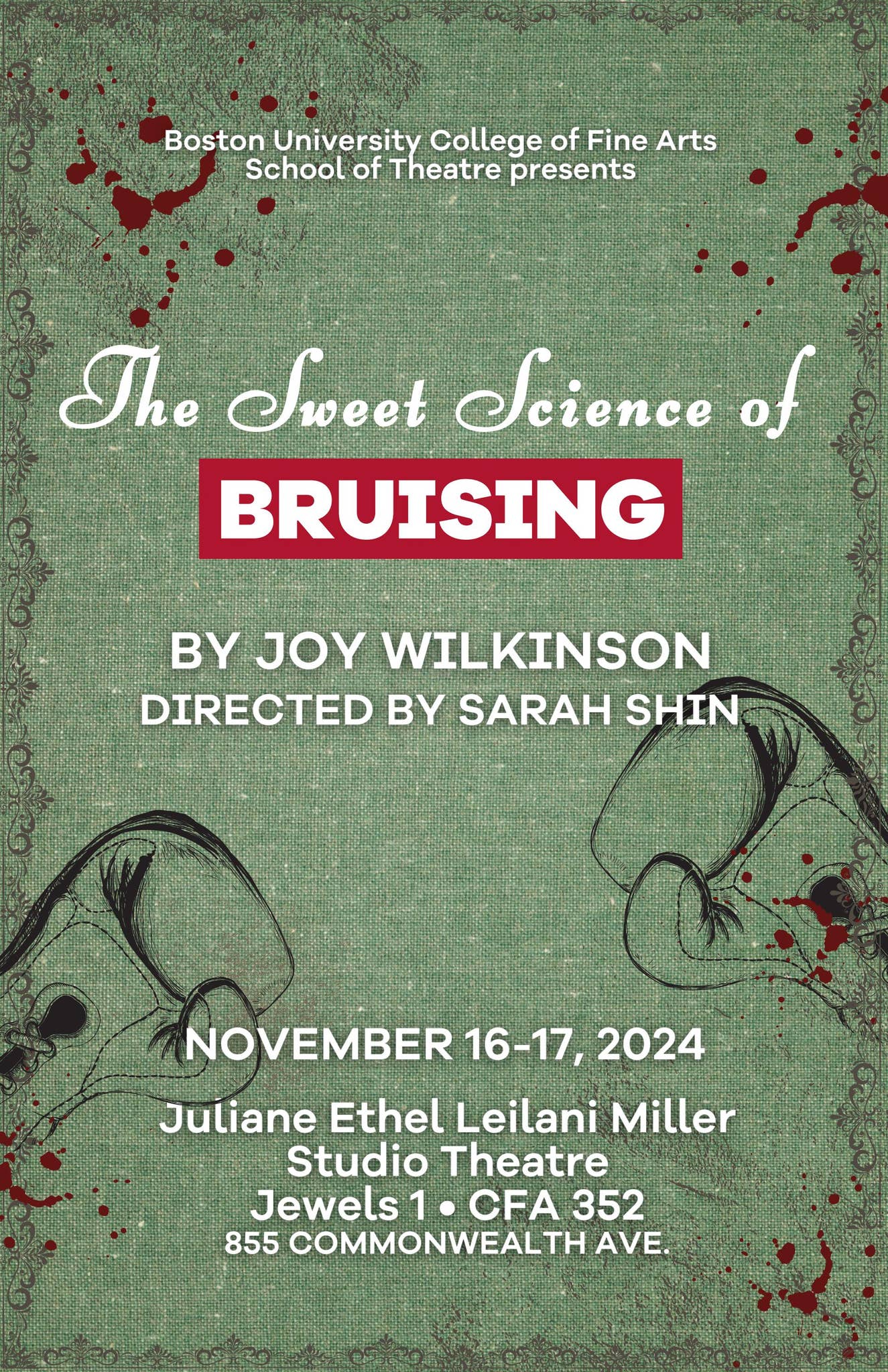 The Sweet Science of Bruising | Boston University School of Theatre ...
