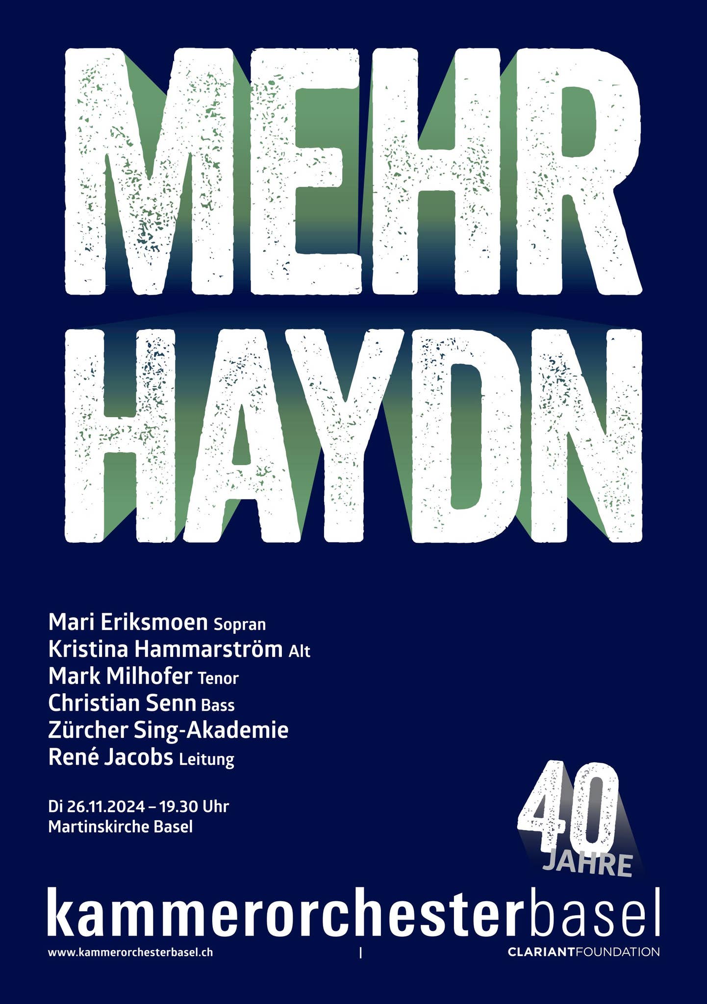«Mehr Haydn» – Abokonzert Kammerorchester Basel | Abendprogramm by ...