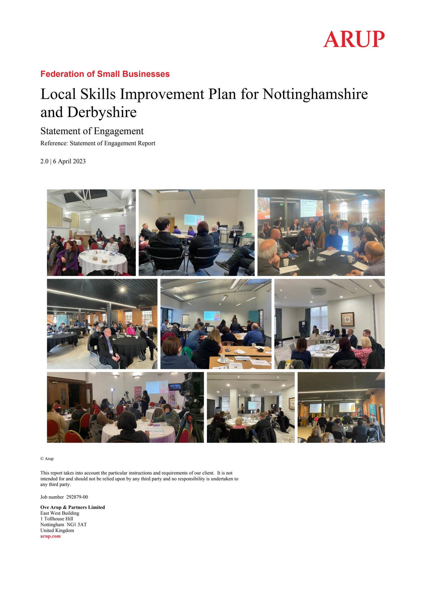 LSIP Research and Engagement report from Arup by Federation of Small ...