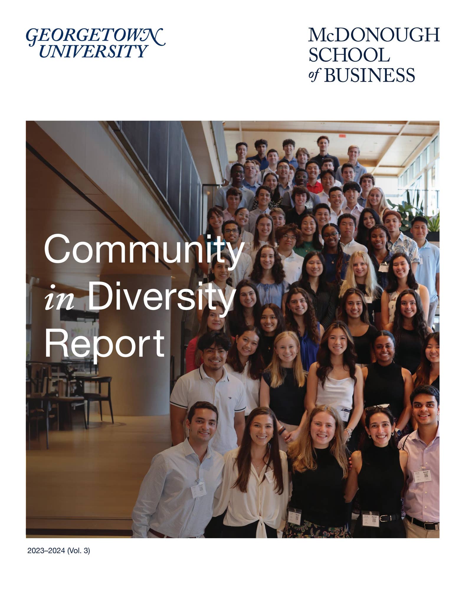 Community in Diversity Report 2024 by Georgetown University McDonough ...