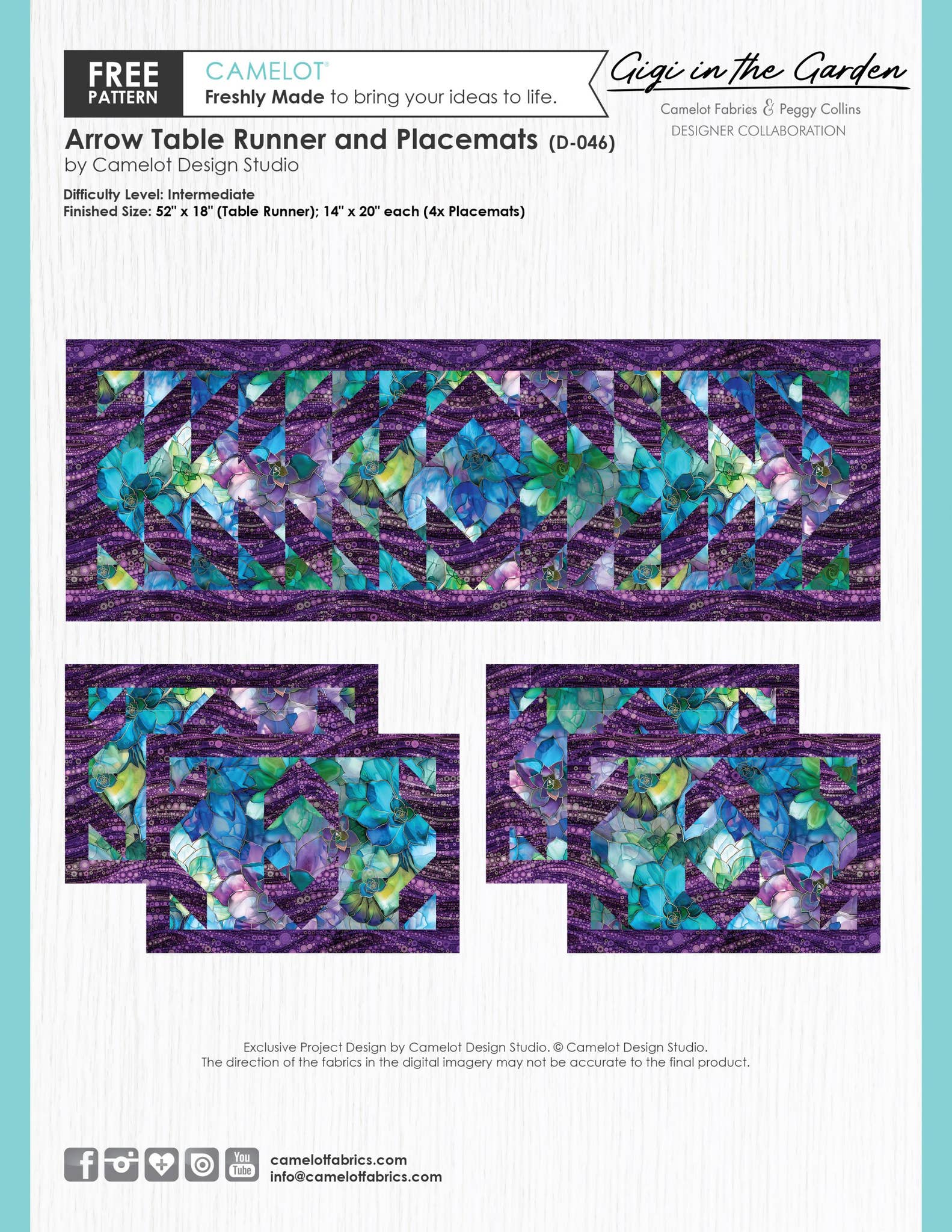 Camelot - Arrow Table Runner and Placemats by EE Schenck Company - Issuu