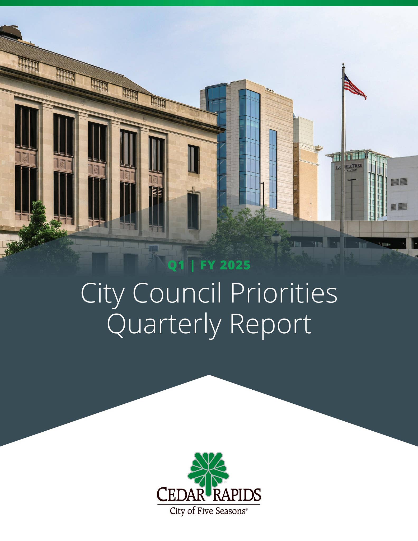 Q1 | FY25 City Council Priorities Report by City of Cedar Rapids - Issuu