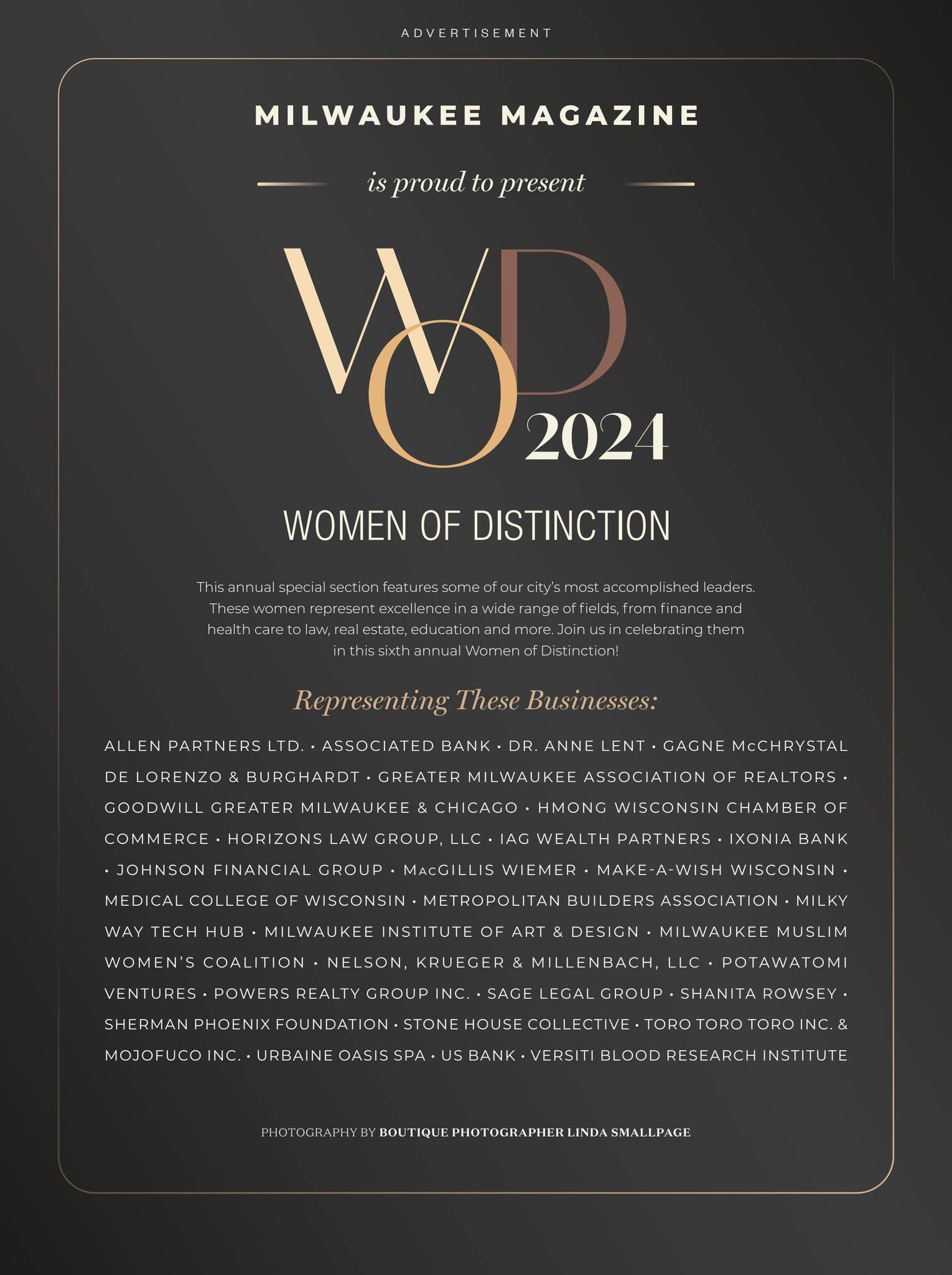 Milwaukee Magazine | Women Of Distinction by Milwaukee Magazine - Issuu