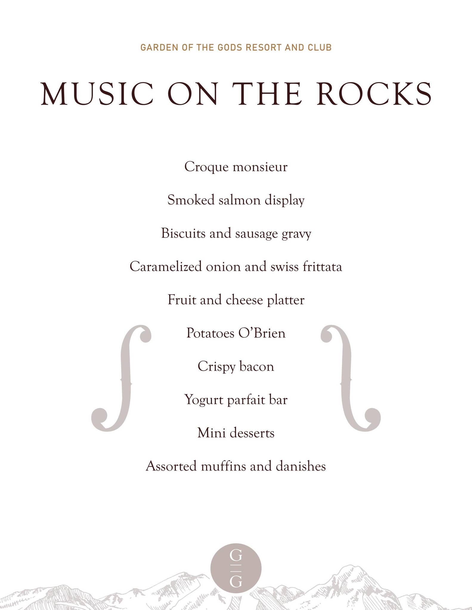 Music on the Rocks Menu by gardenofthegodsresortandclub - Issuu