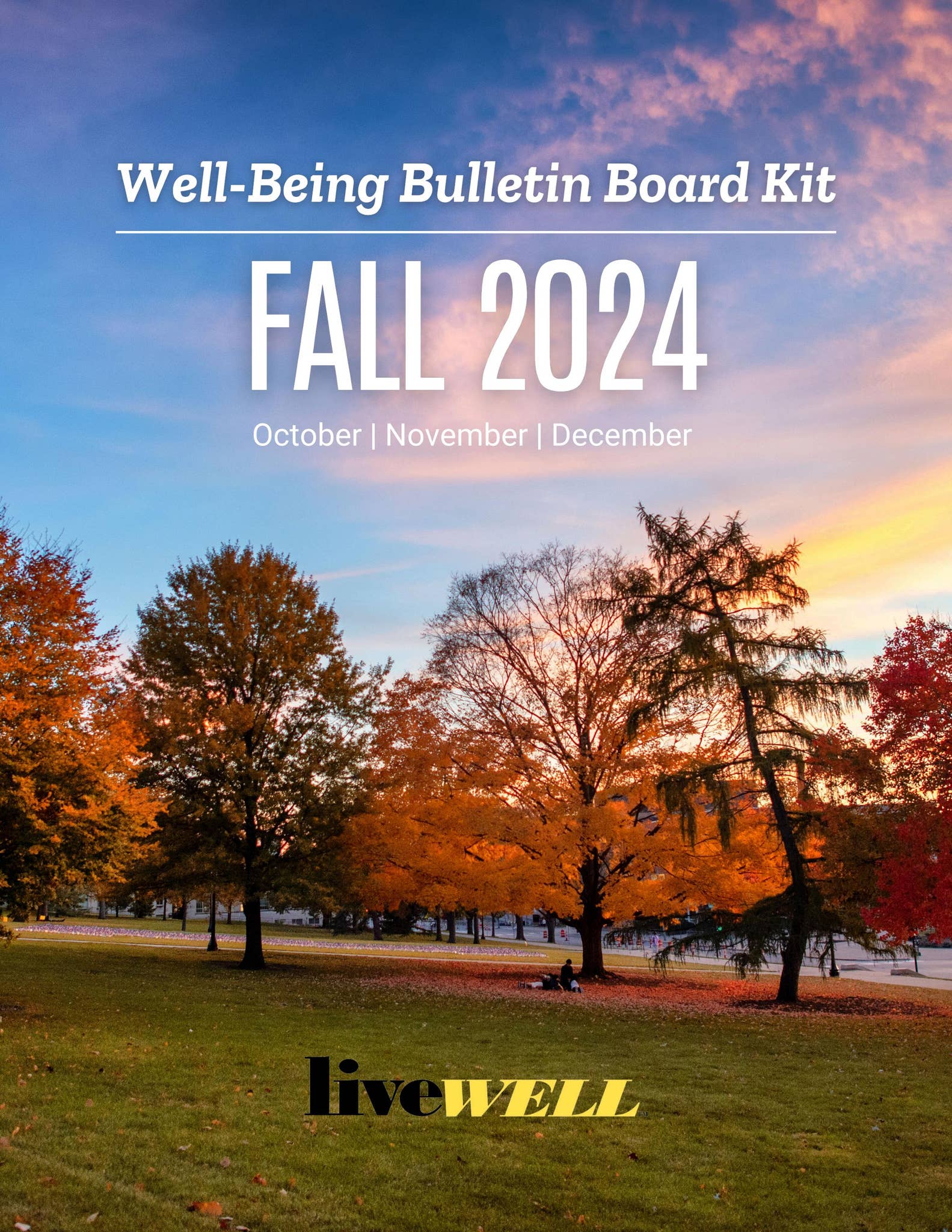 Fall 2024 Well-Being Bulletin Board Kit (December) by liveWELL program ...