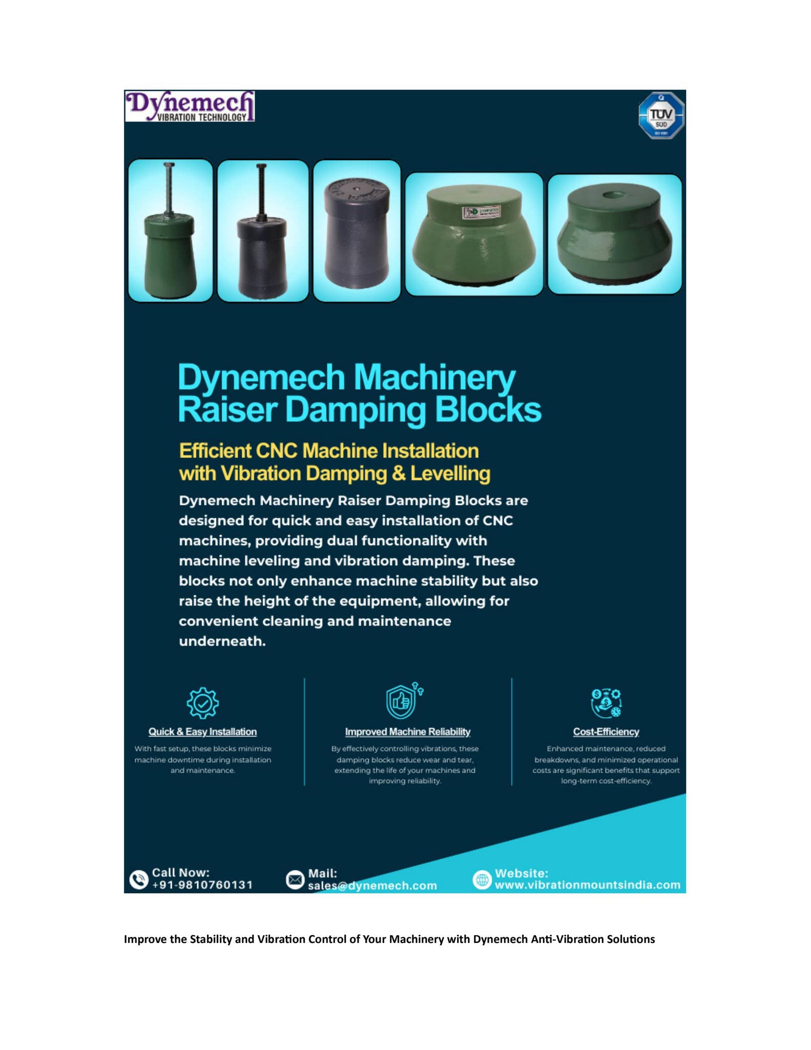 Improve the Stability and Vibration Control of Your Machinery with ...
