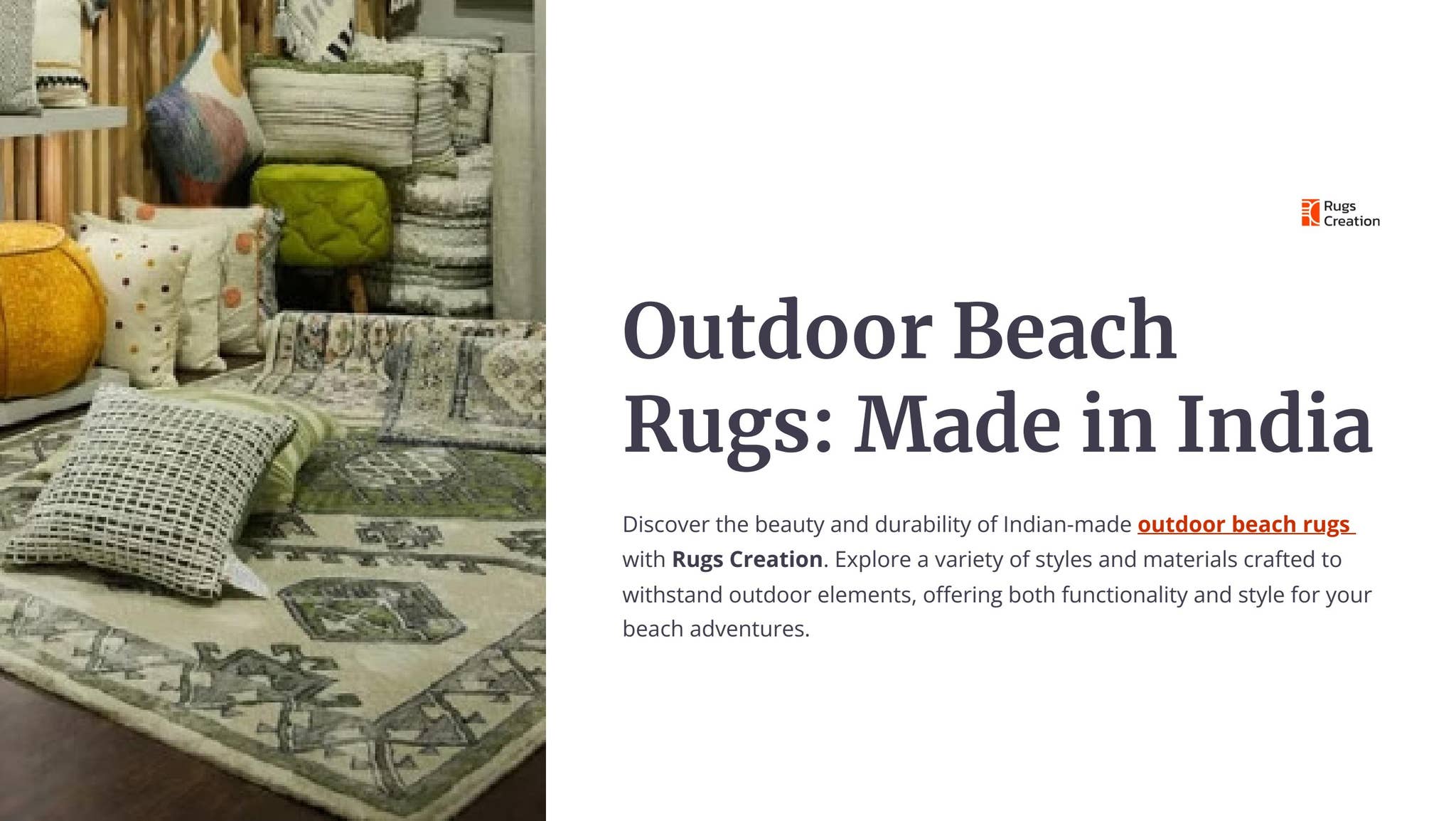 Outdoor Beach Rugs | Premium Collections by Rugs Creation by Rugs ...