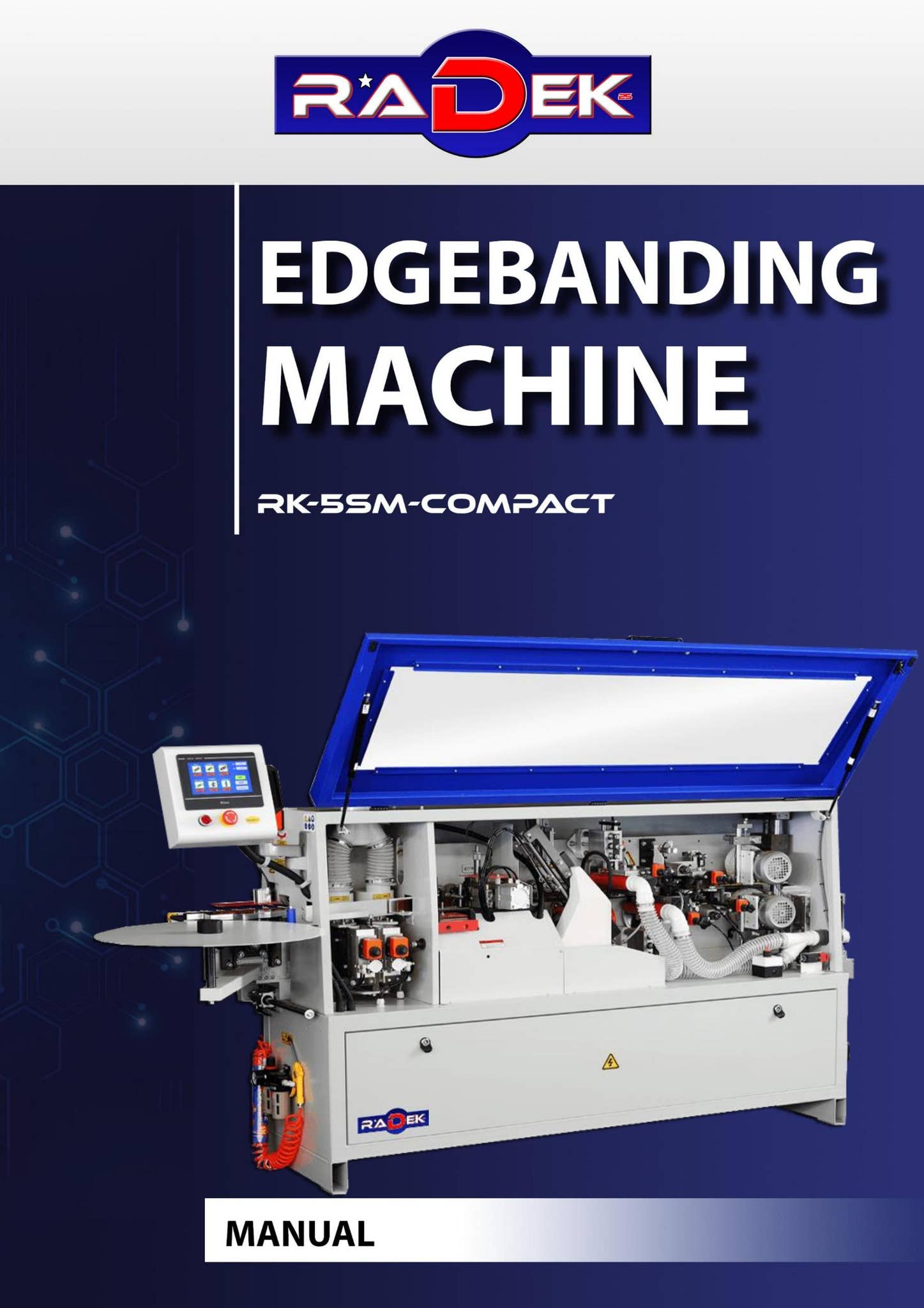 EDGEBANDING MACHINE (RK-5SM-COMPACT) - MANUAL by RADEK - Woodworking ...