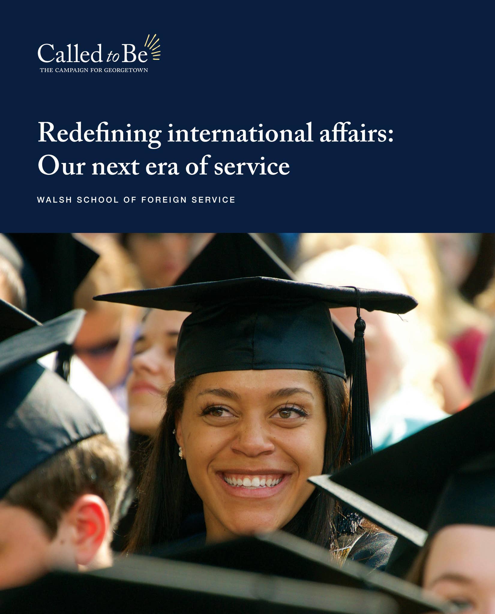 Walsh School of Foreign Service Prospectus by Georgetown University ...