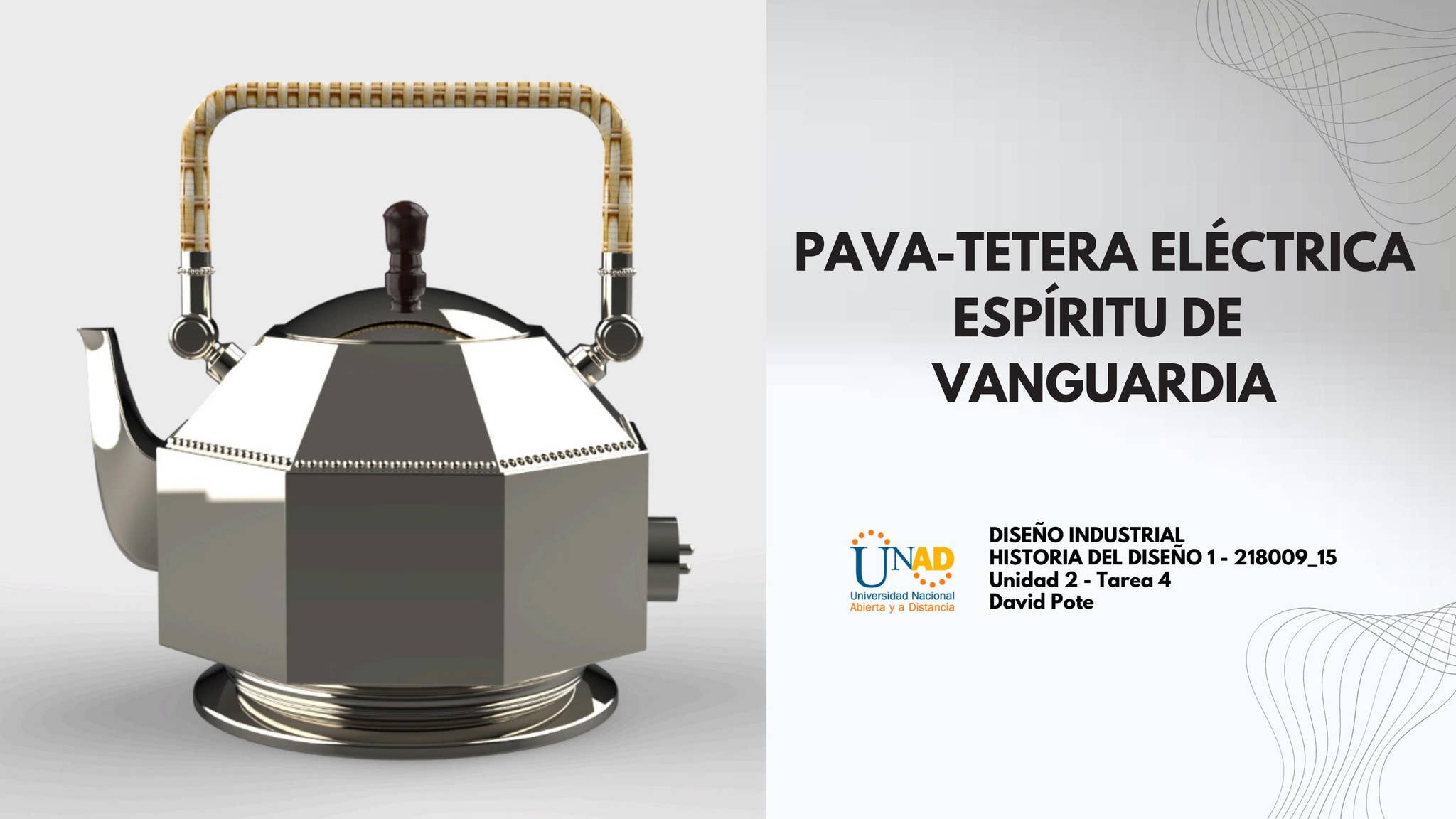 PAVA-TETERA ELÉCTRICA ESPÍRITU DE VANGUARDIA by David Pote - Issuu