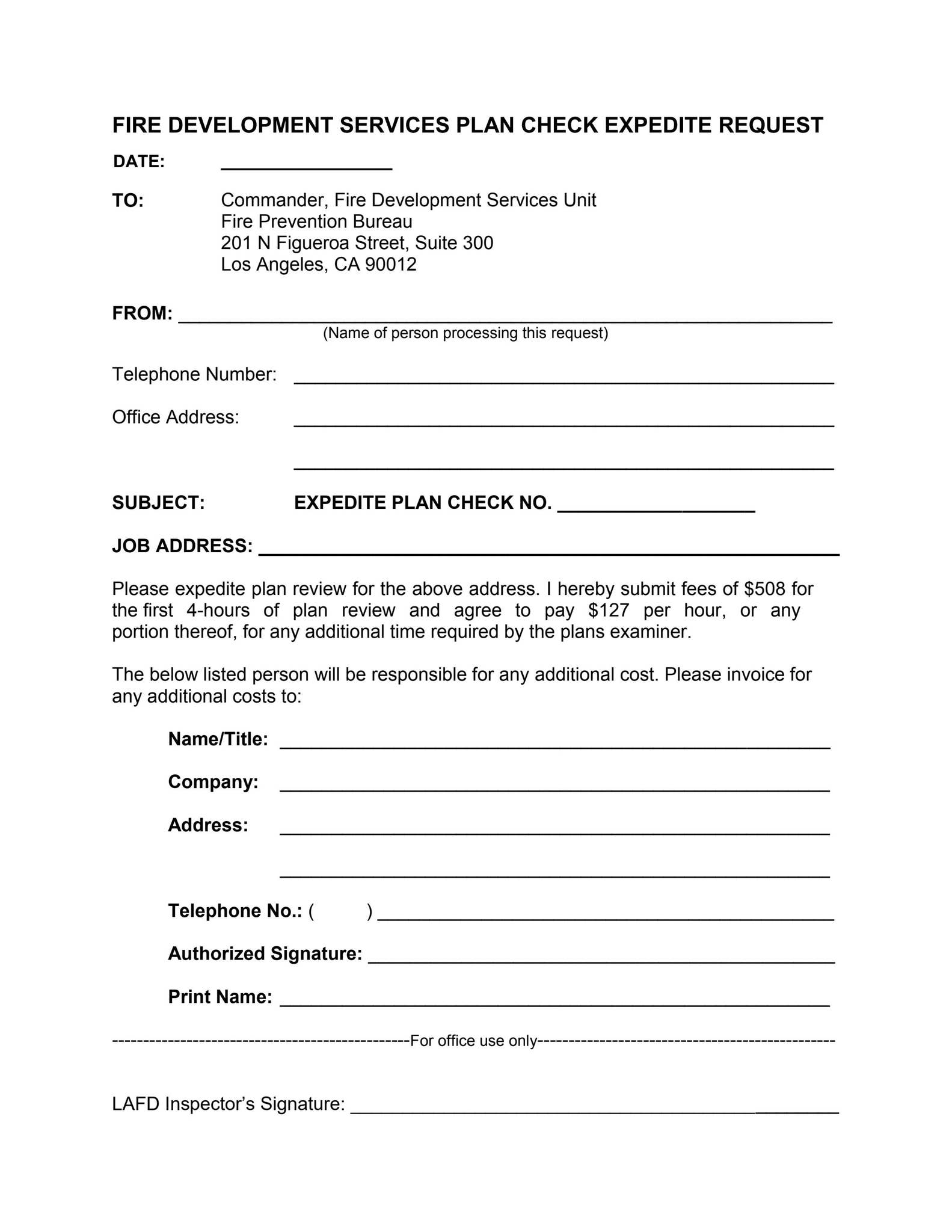 Expedite Form - 11/24 by Los Angeles Fire Department - Issuu