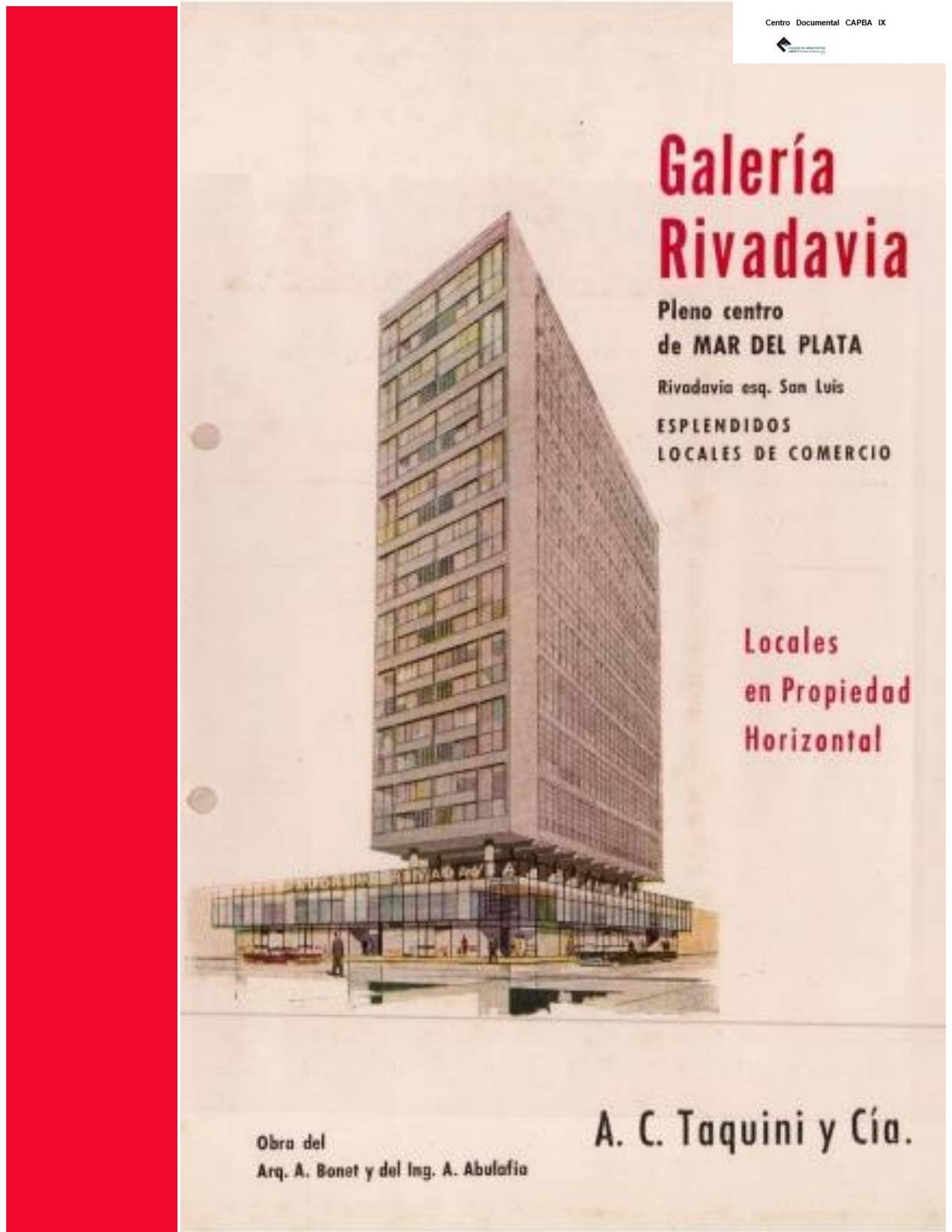 Rivadavia y San Luis | Galería Rivadavia MDP by COLEGIO DE ARQUITECTOS ...