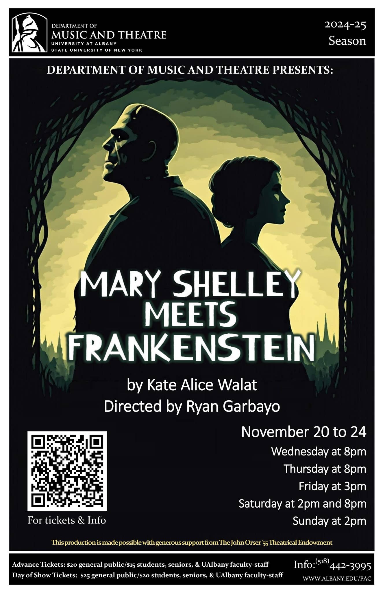 Mary Shelley Meets Frankenstein by UAlbanyMT - Issuu
