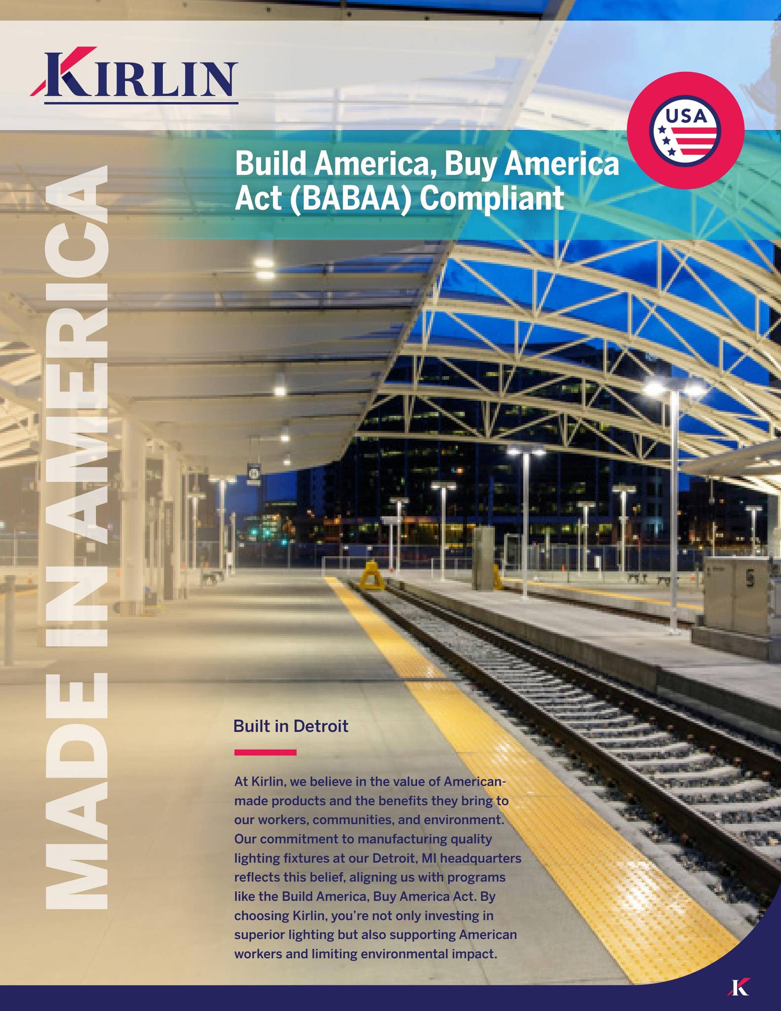 Build America, Buy America Act (BABAA) Compliant Brochure by The Kirlin ...