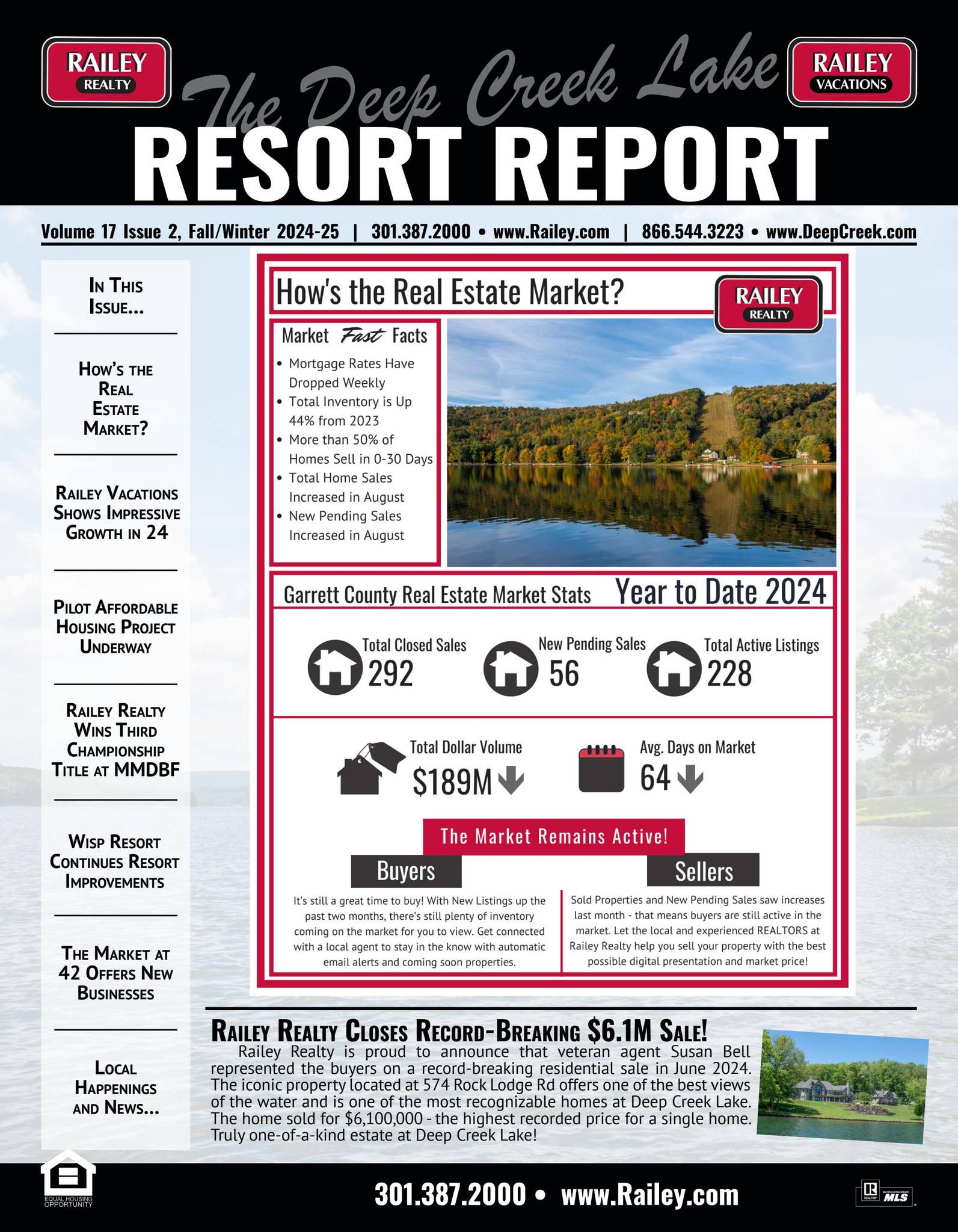 Fall 2024 Deep Creek Lake Resort Report by Railey Realty - Issuu