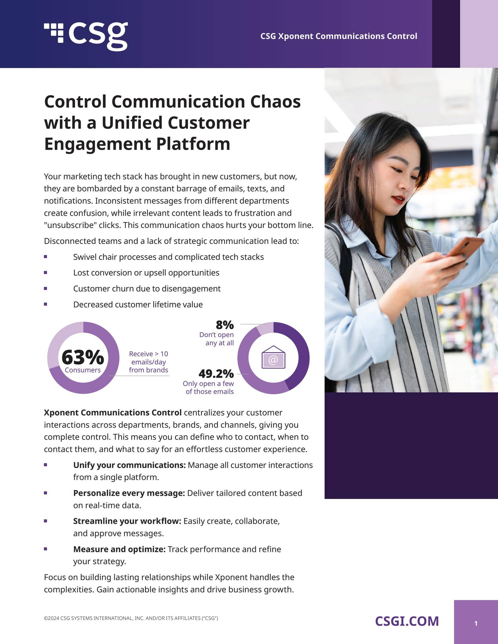Breaking Free from Communication Chaos by CSG Systems - Issuu