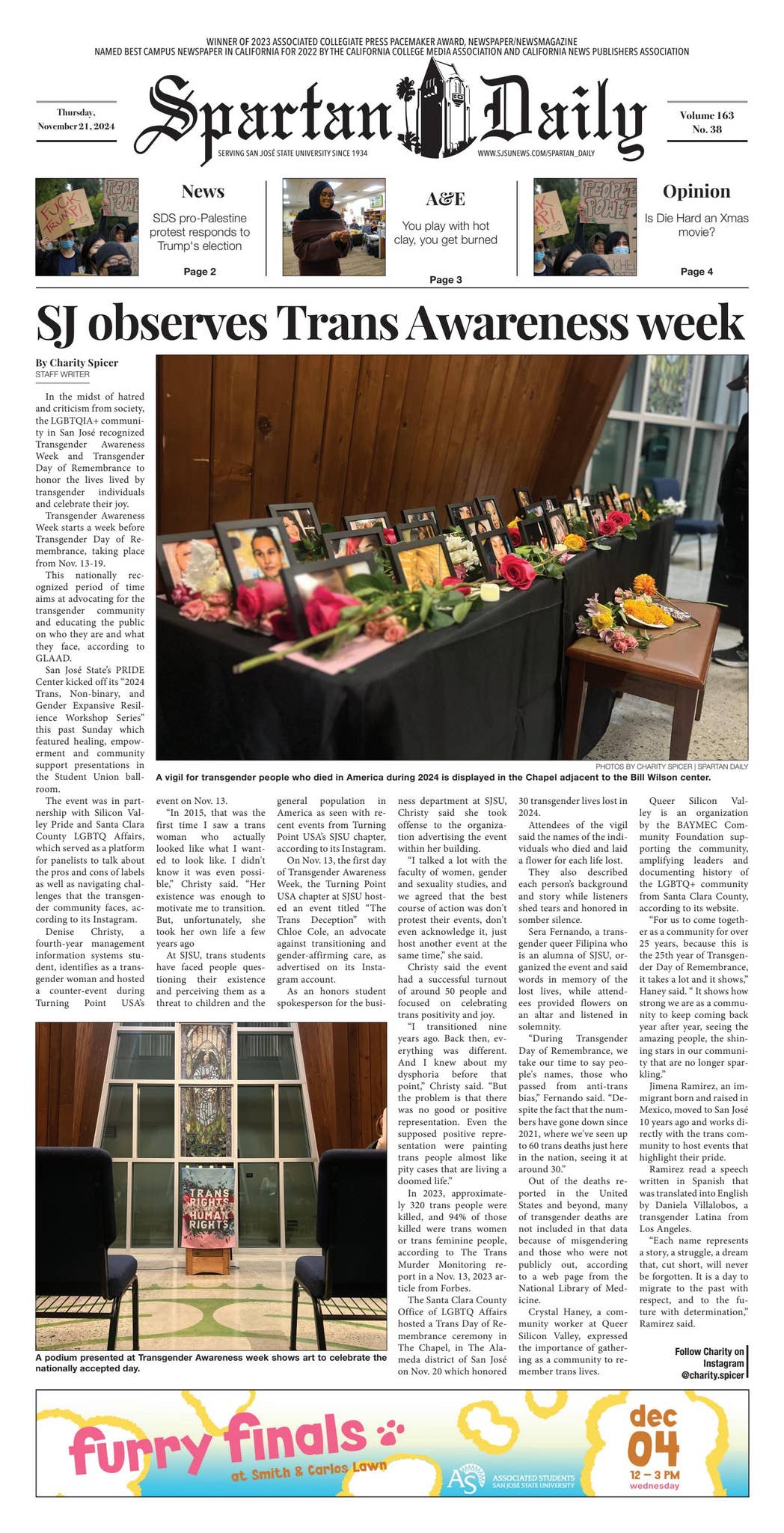 Spartan Daily Vol. 163 No. 38 by Spartan Daily - Issuu