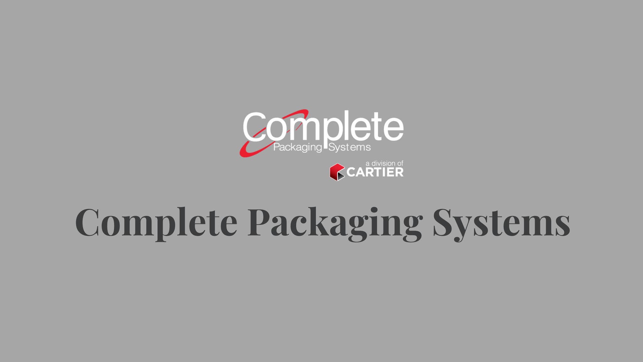 Complete Packaging Systems by completepackaging - Issuu